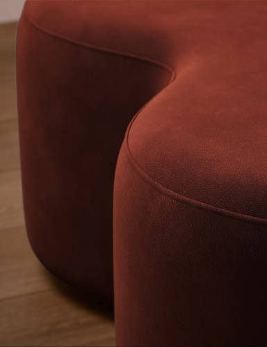 Rounded Footstool | M&S