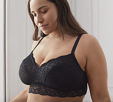 The Longline Bralette for Bigger Boobs M S US