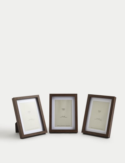 Set of 3 Photo Frames 5x7 inch M S Collection M S