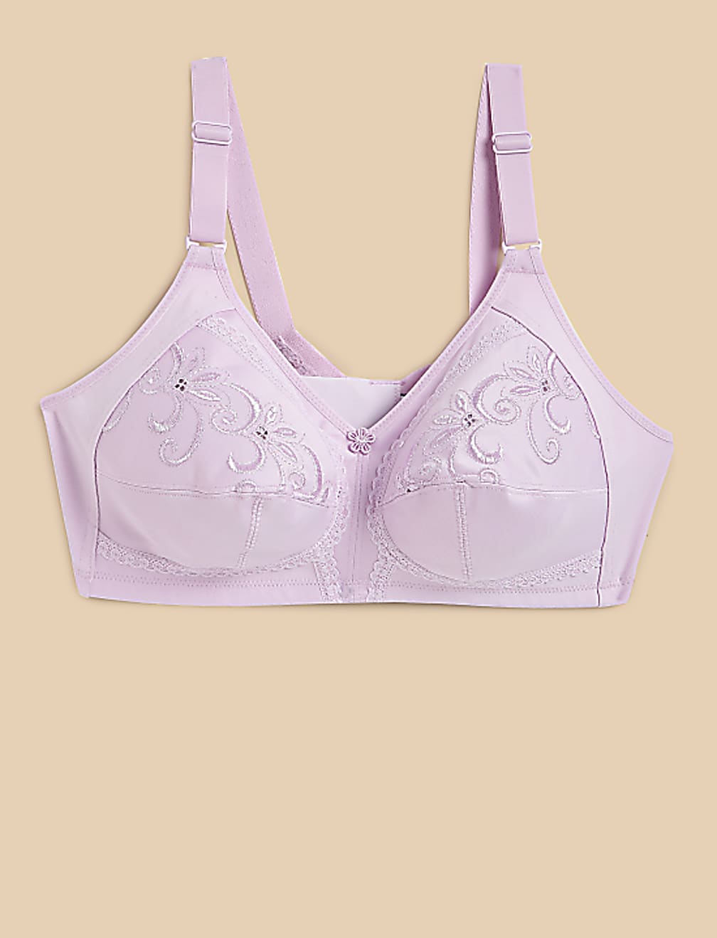 Buy Total Support Embroidered Full Cup Bra at Marks & Spencer