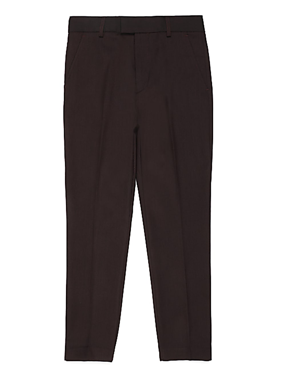 Buy Plain Regular Fit Trouser at Marks & Spencer