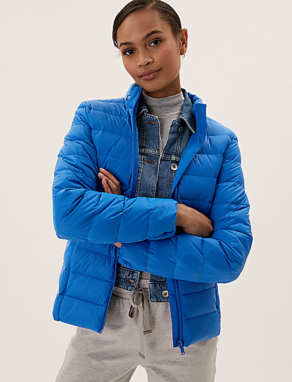 Buy Feather & Down Puffer Jacket at Marks & Spencer