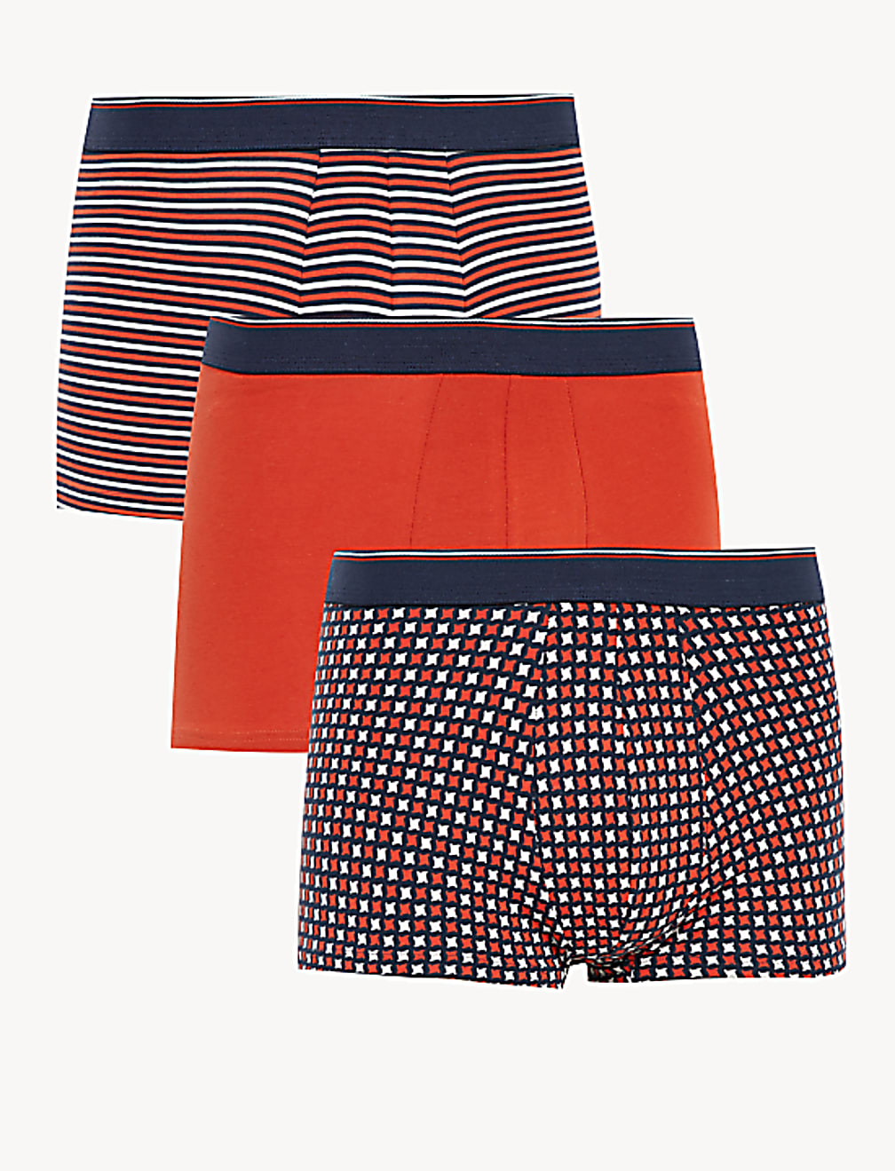 Buy 3pk Cotton Rich Cool & Fresh™ Hipsters at Marks & Spencer