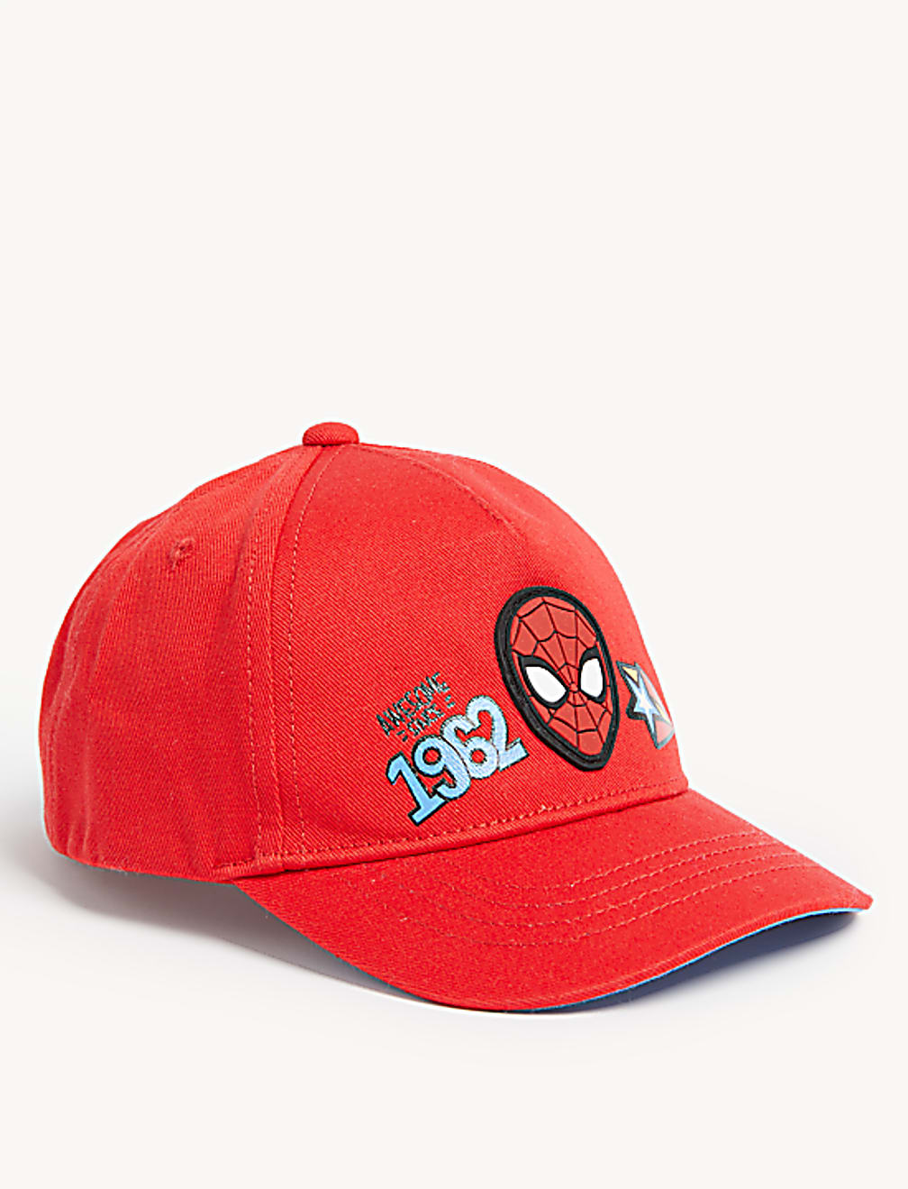 Buy Kids’ Pure Cotton Spider-Man™ Cap at Marks & Spencer