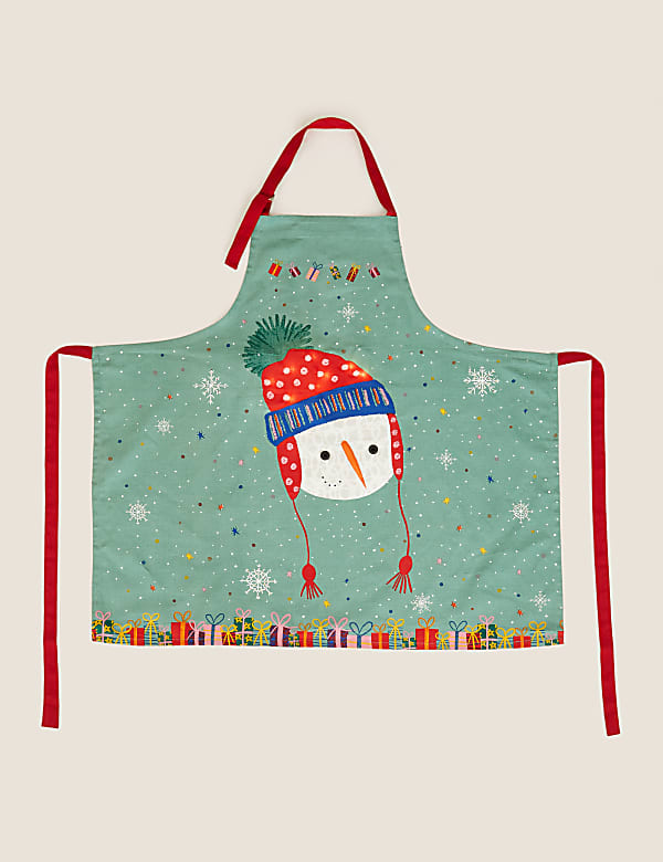Light Up Adults' Snowman Apron | Aprons | M&S JO