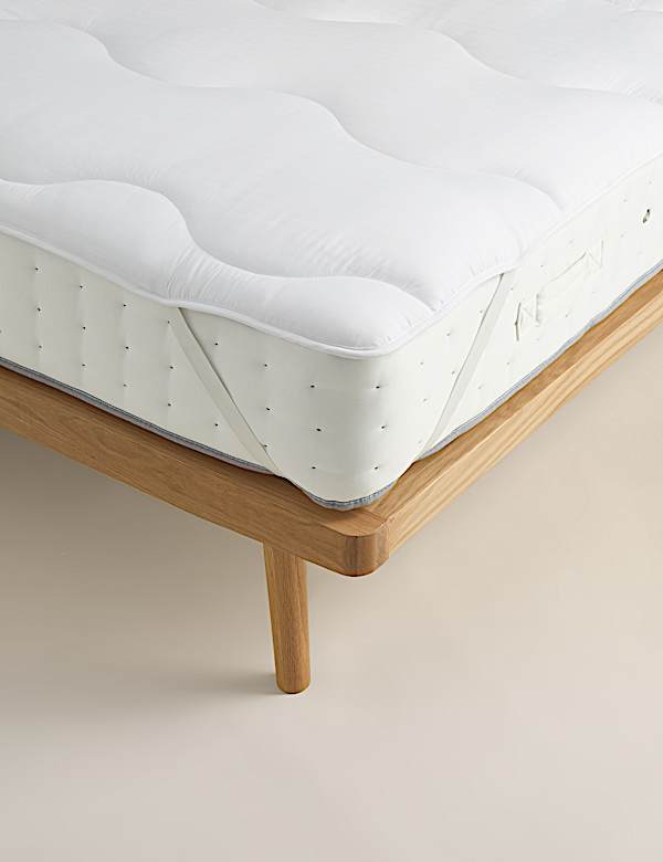 Smart Wash & Dry Mattress Topper | WHITE | Mattress Protectors | M&S US