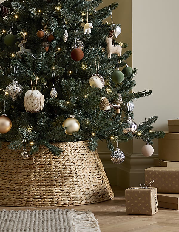 Water Hyacinth 24 Inch Tree Skirt Decorations M S SG
