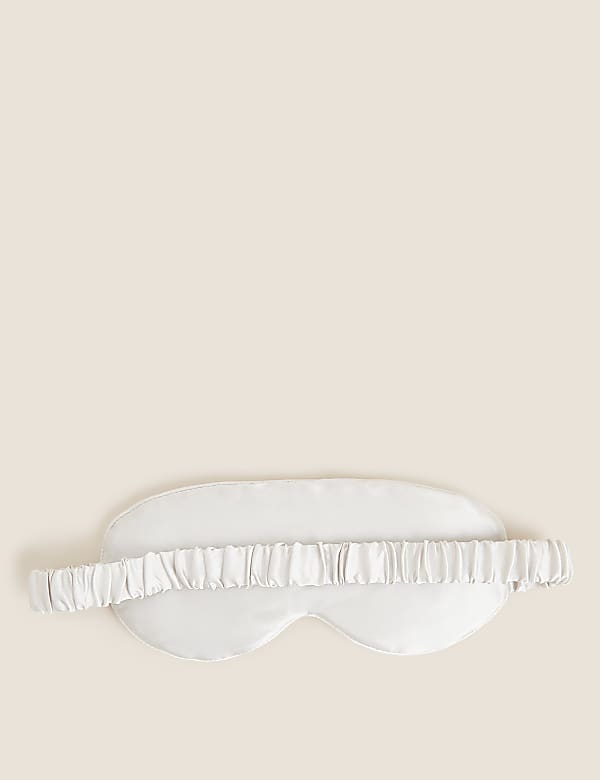 Buy Silk Eyelash Embroidered Eye Mask at Marks & Spencer