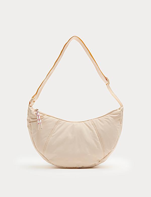 Soft Casual Crossbody Bag | ECRU | Bags | M&S JP