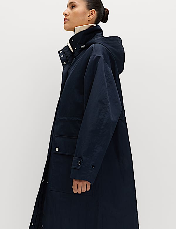 Waterproof Stormwear™ Ultra Hooded Parka | MIDNIGHT NAVY | Jackets | M&S IT