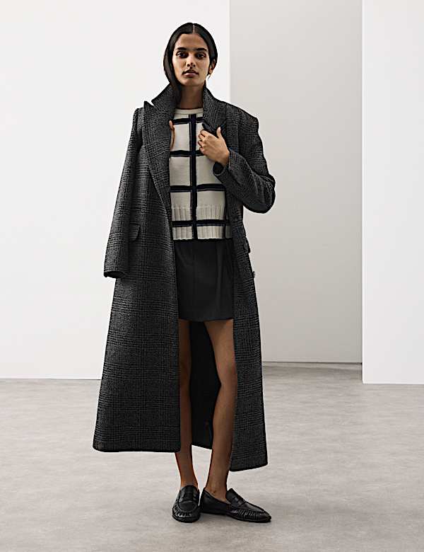 Pullover aus reiner Merinowolle | IVORY MIX | Pullover | M&S DE