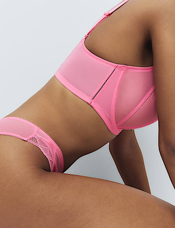 mesh bras with support