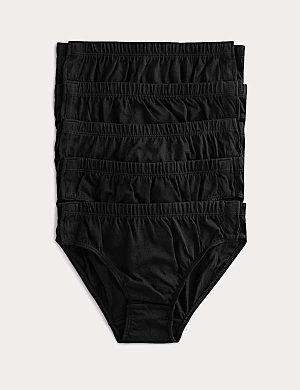 5er-Pack Adaptive Slips aus reiner Baumwolle (2–16 J.) | BLACK ...