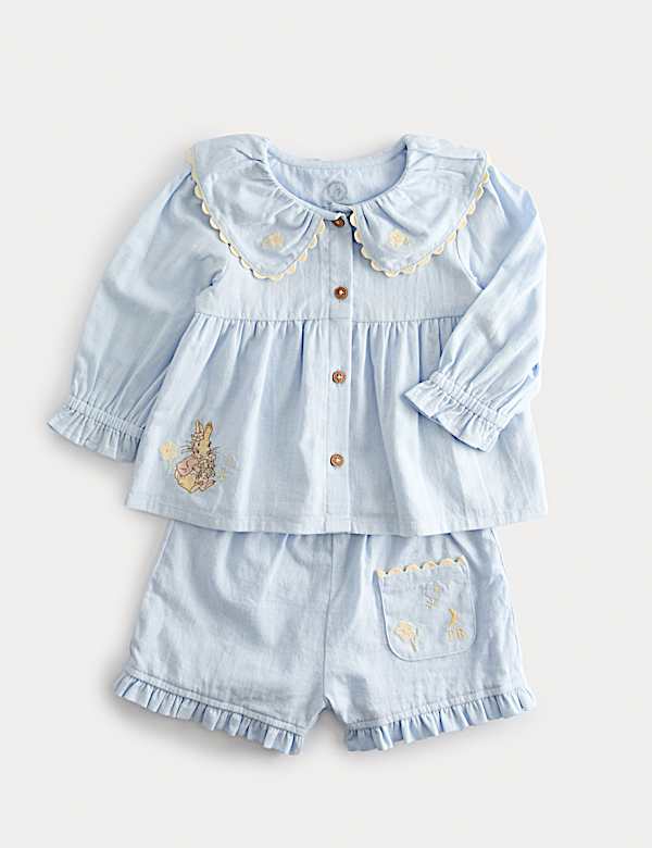 2 Piece Peter Rabbit™ Outfit (0-36 Months) | BLUE | Outfits | M&S NL