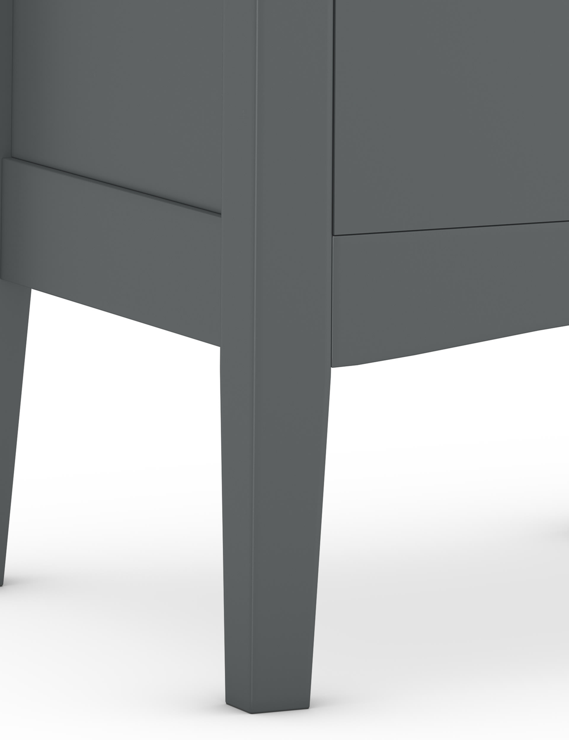 Hastings Dark Grey 3 Drawer Chest | M&S