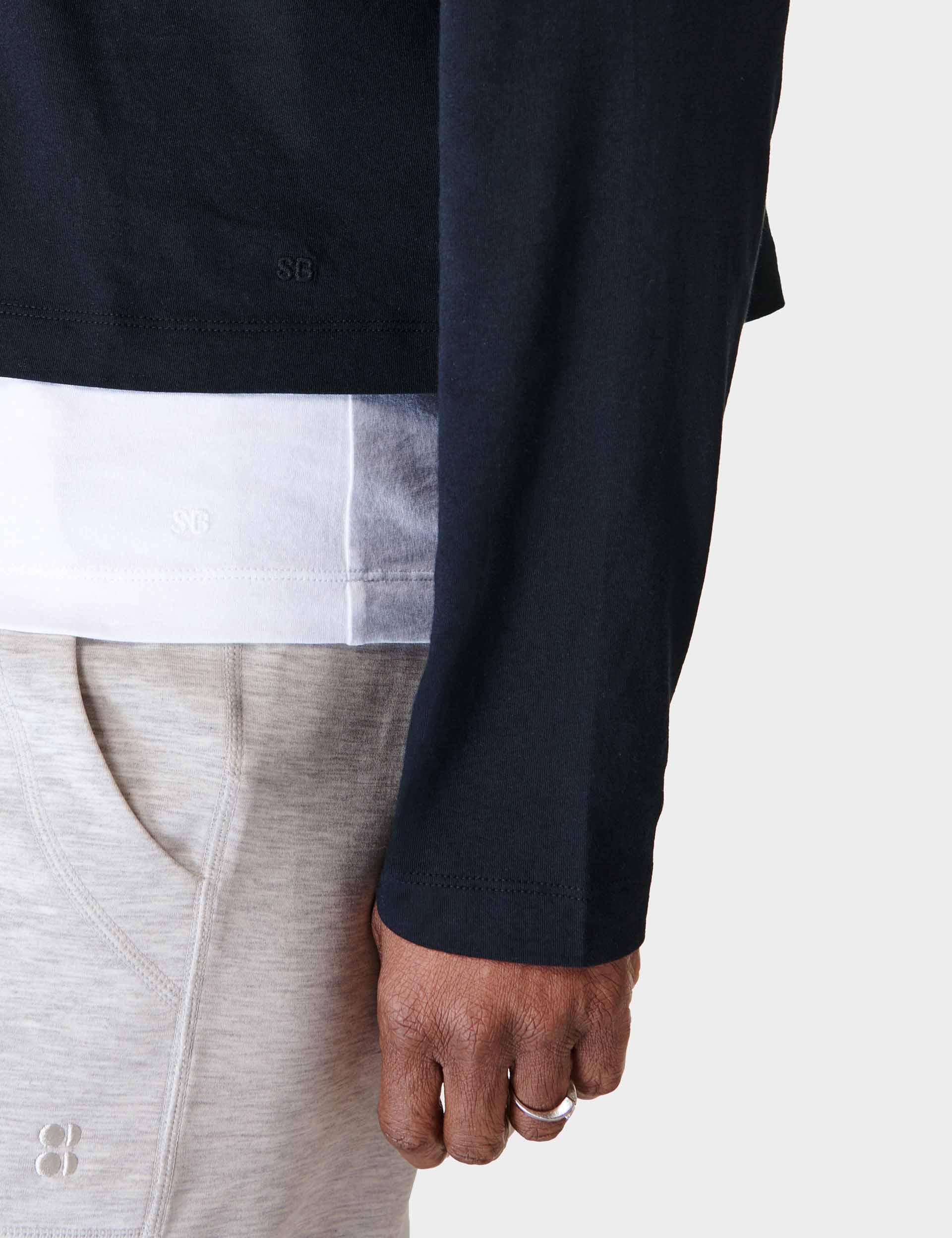 Essential Crew Neck Crop Top | Sweaty Betty | M&S