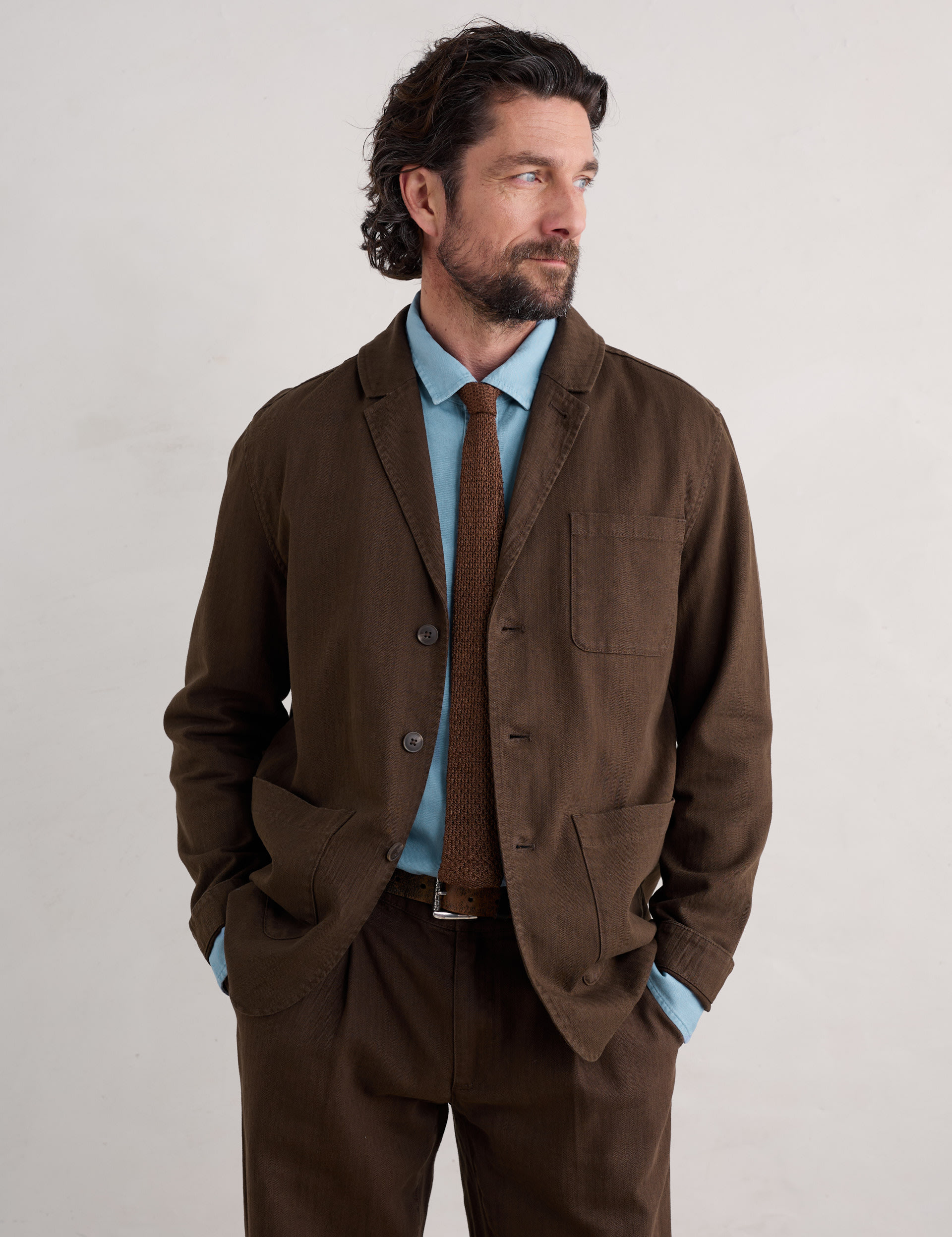 Linen Rich Utility Jacket | Seasalt Cornwall | M&S