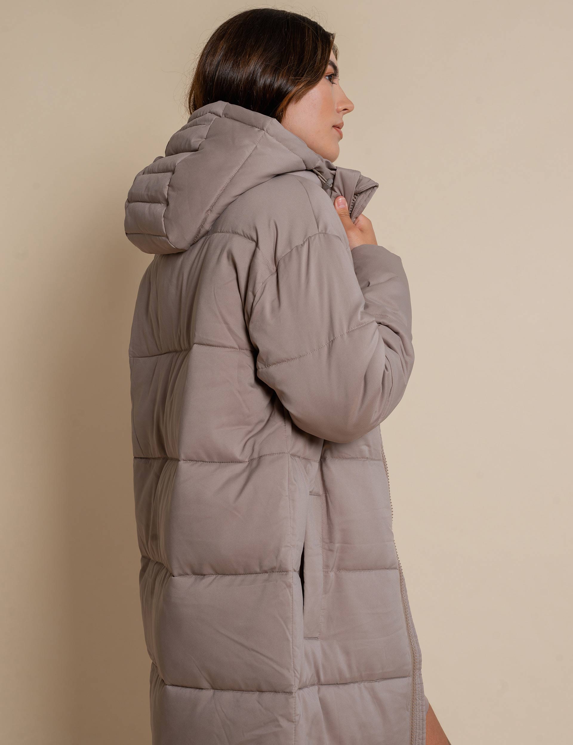 Padded Hooded Puffer Coat | Girlfriend Collective | M&S