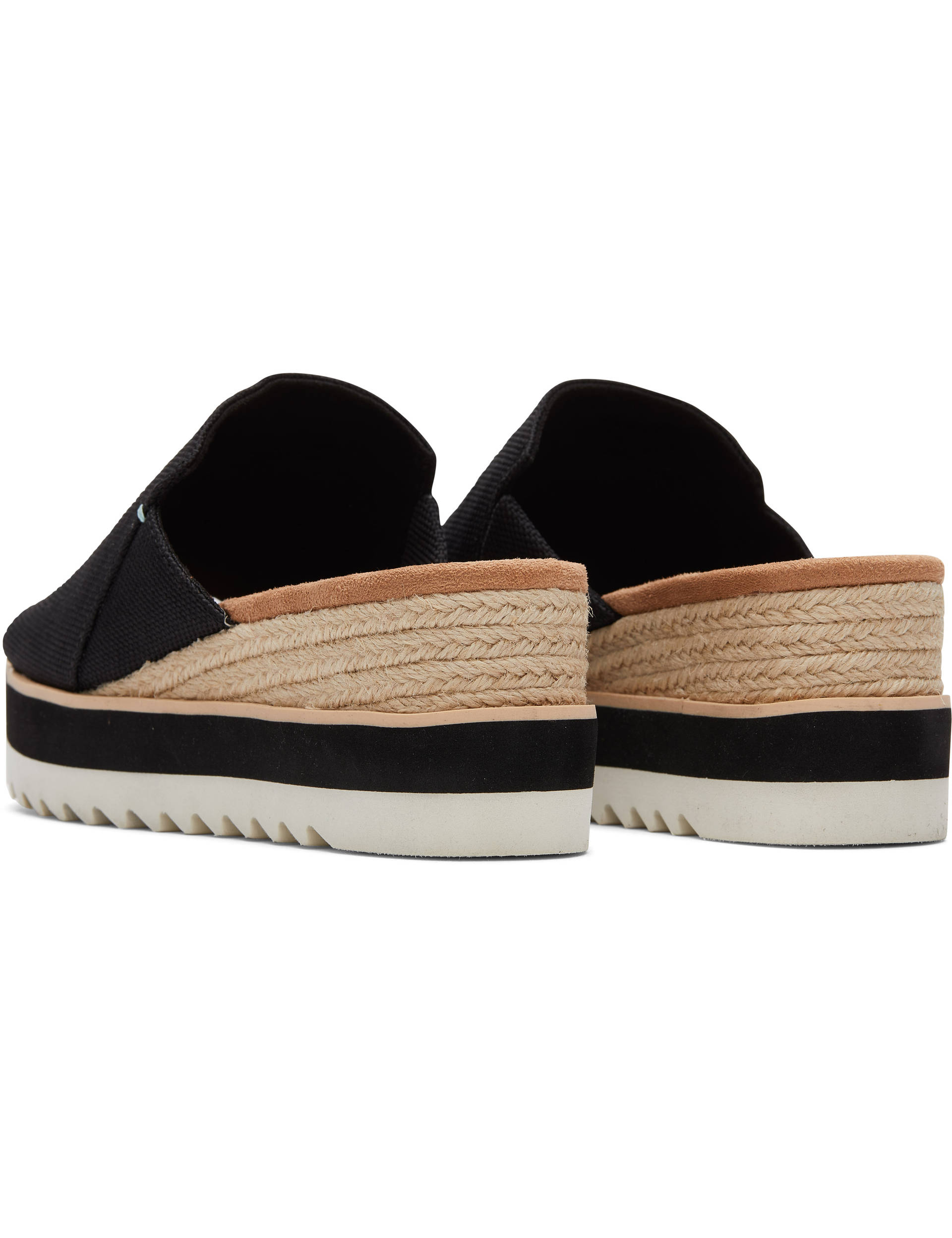Canvas Wedge Mules | TOMS | M&S