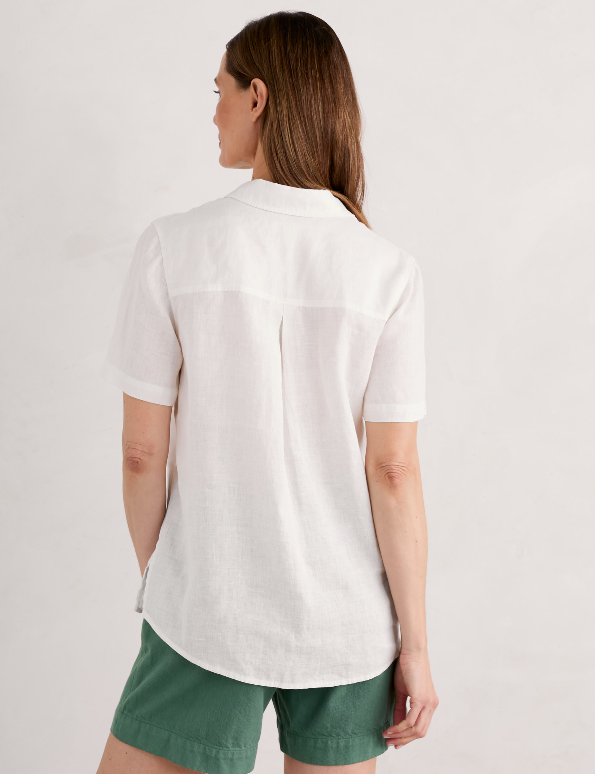 Pure Linen Collared Shirt | Seasalt Cornwall | M&S