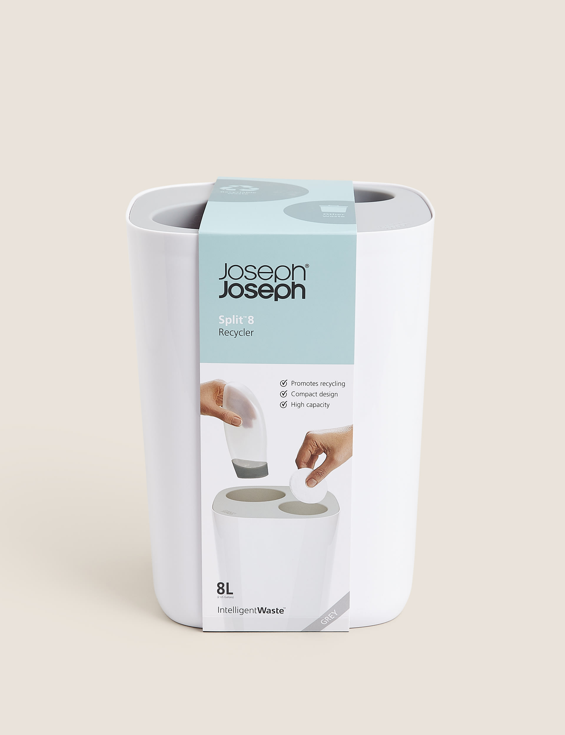 Split™ Waste & Recycling Bin | Joseph Joseph | M&S