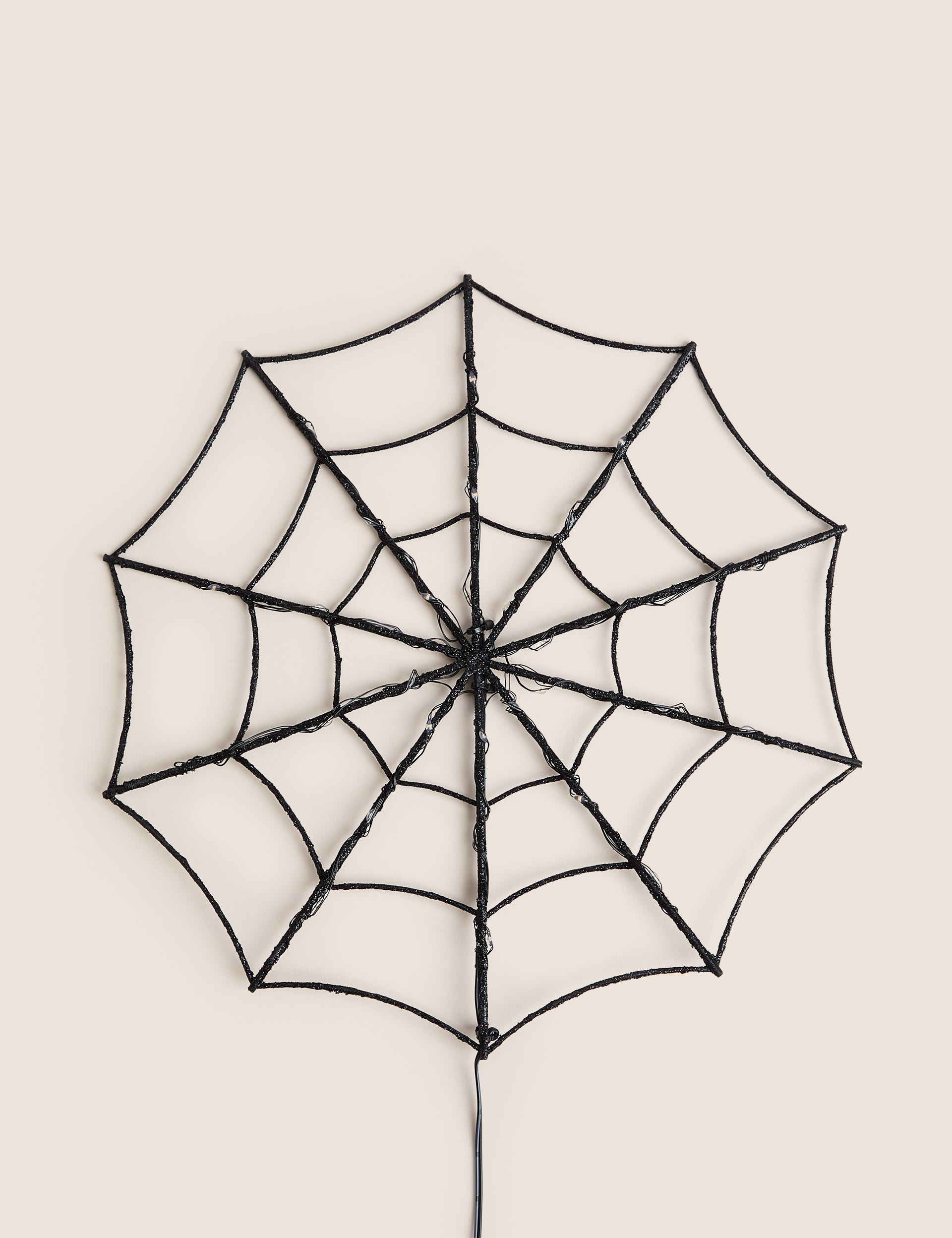 Halloween Spider Web Light Up Wall Hanging | M&S Collection | M&S