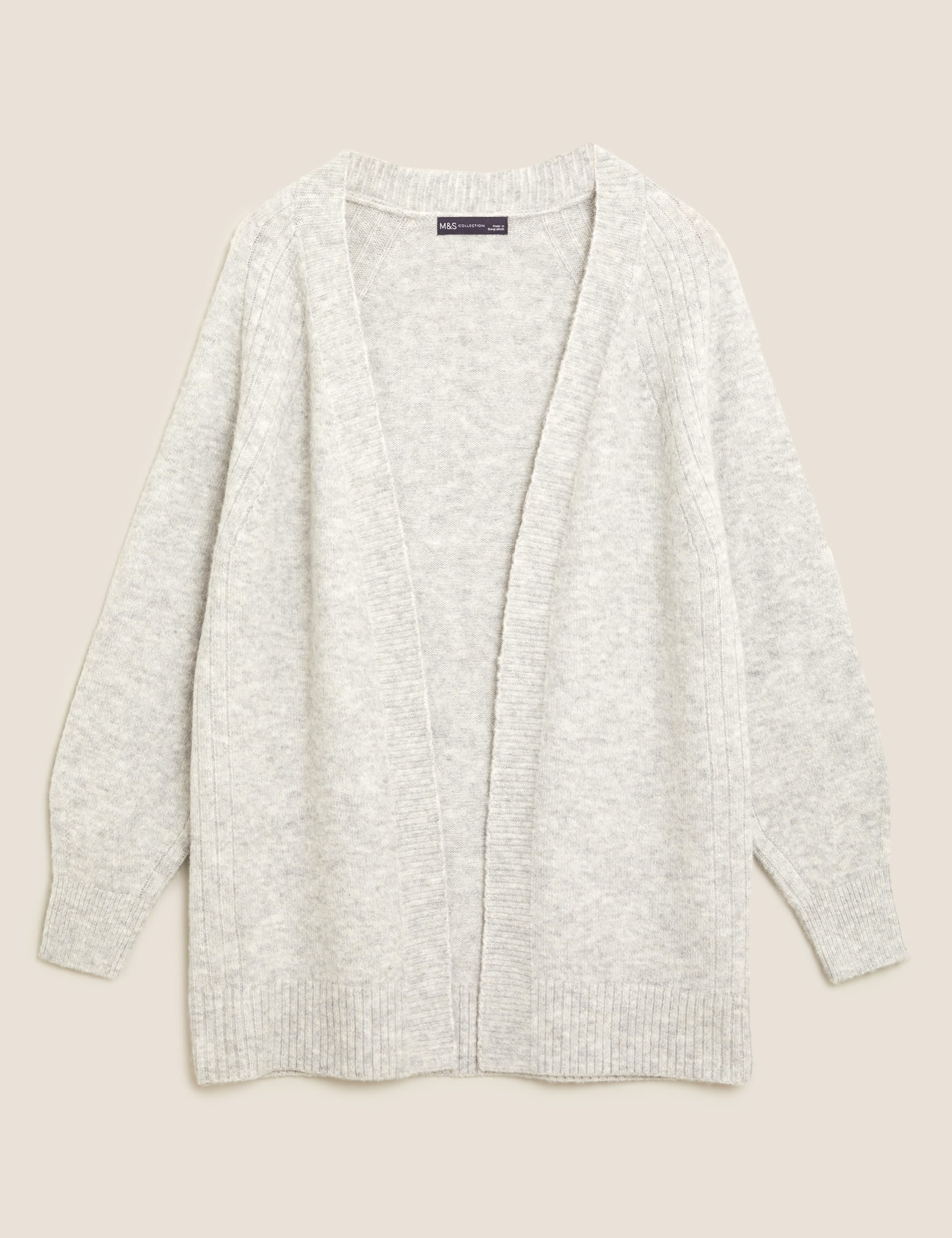 Textured Longline Cardigan | M&S Collection | M&S