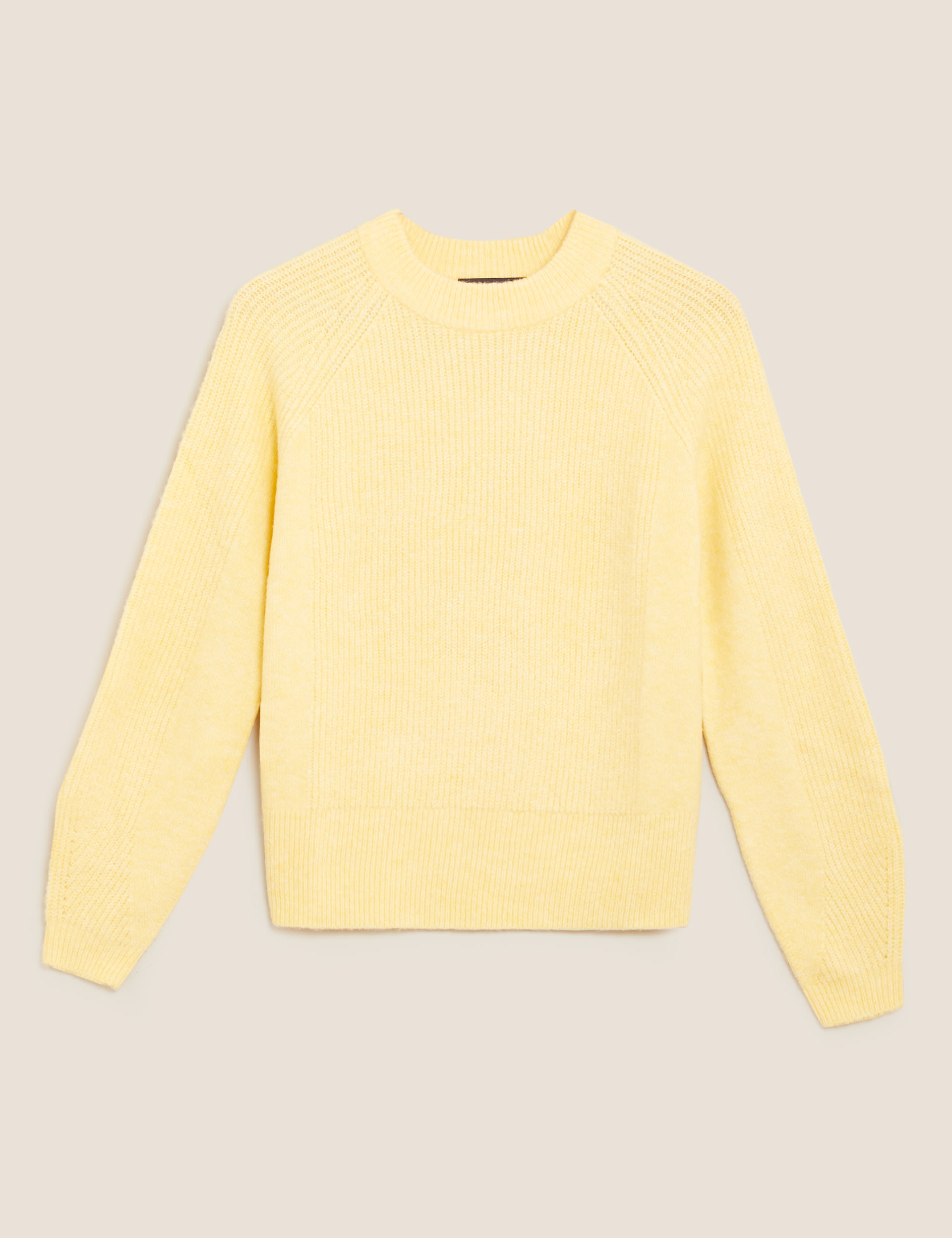 Ribbed Crew Neck Jumper | M&S Collection | M&S