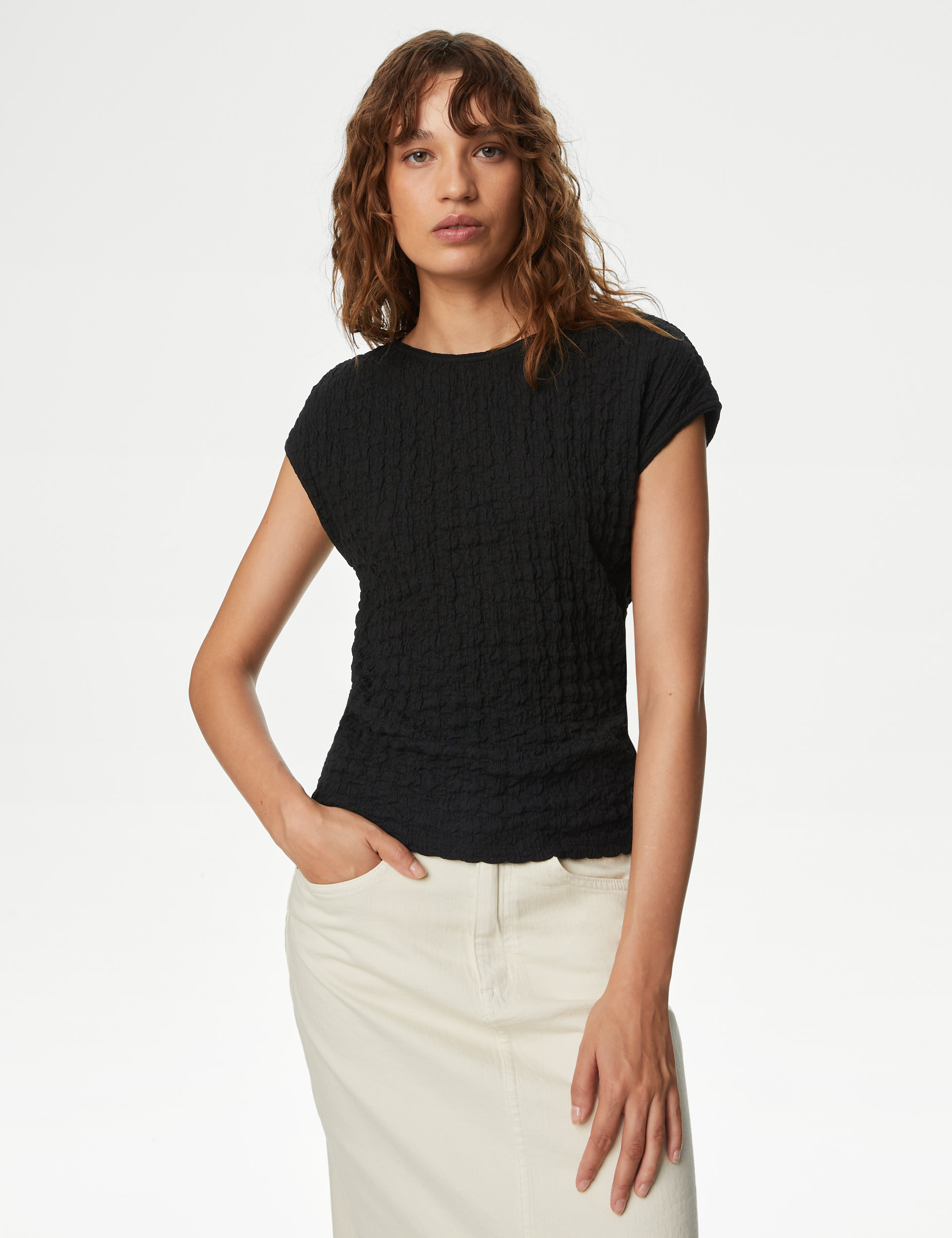 Textured Top | M&S Collection | M&S