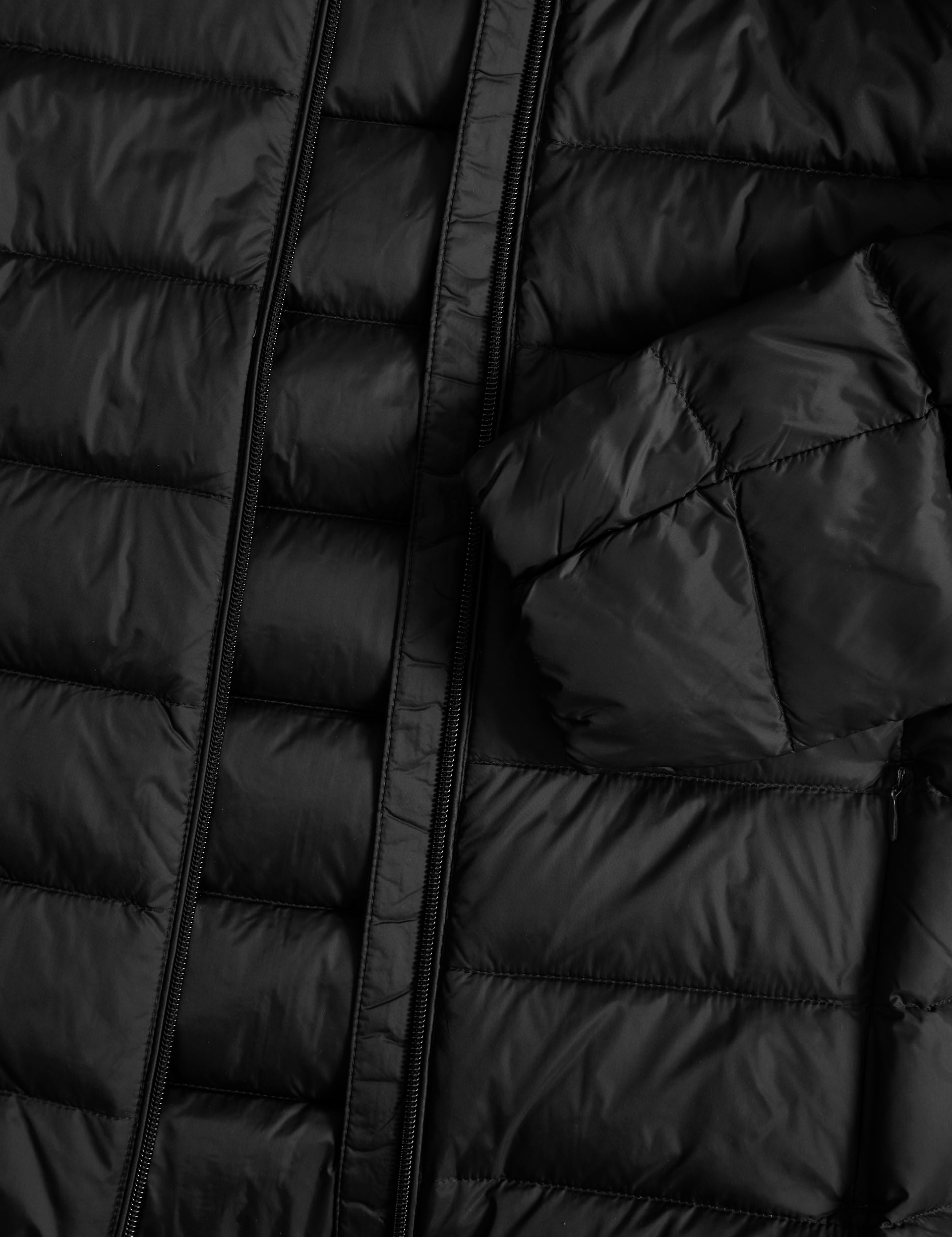 Feather & Down Quilted Packaway Puffer Jacket | M&S Collection | M&S