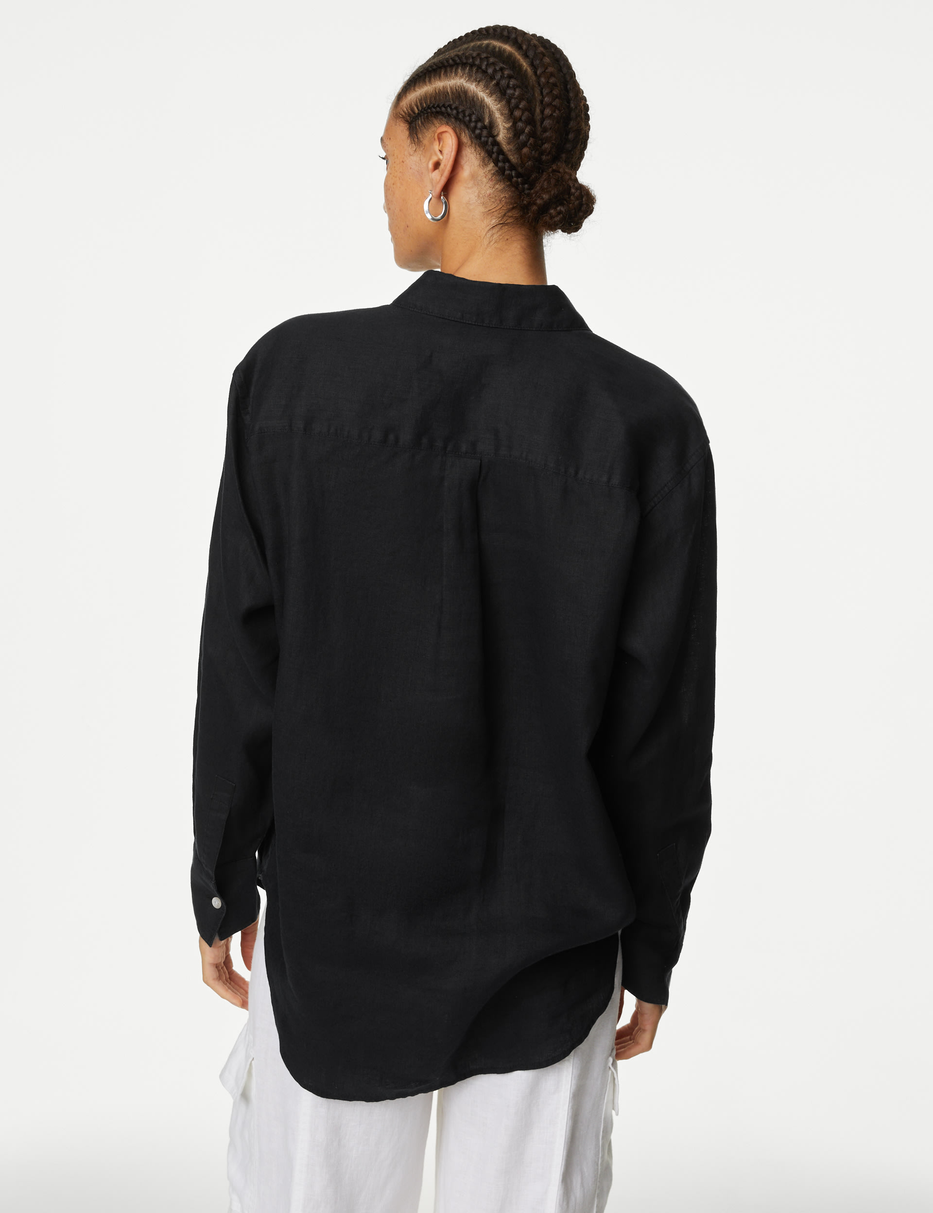 Pure Linen Relaxed Shirt | M&S Collection | M&S