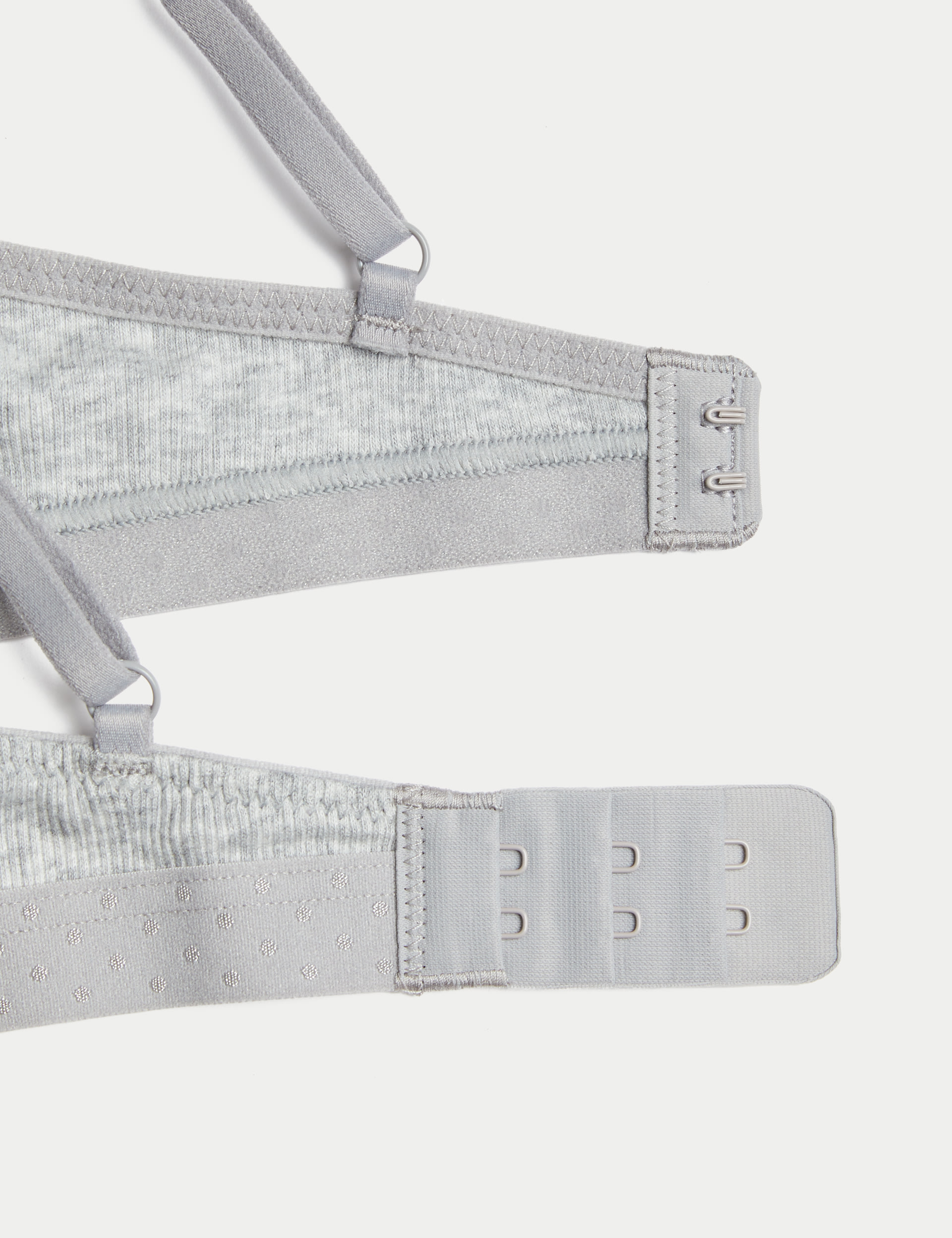 2pk Non Wired Cotton Rich Ribbed First Bras AA-D | M&S Collection | M&S