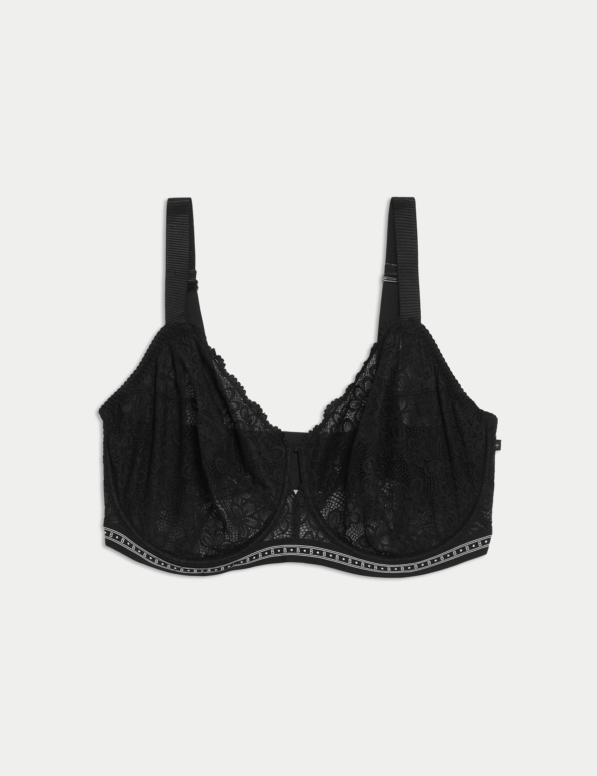 Cleo Lace Wired Minimiser Bra | B by Boutique | M&S