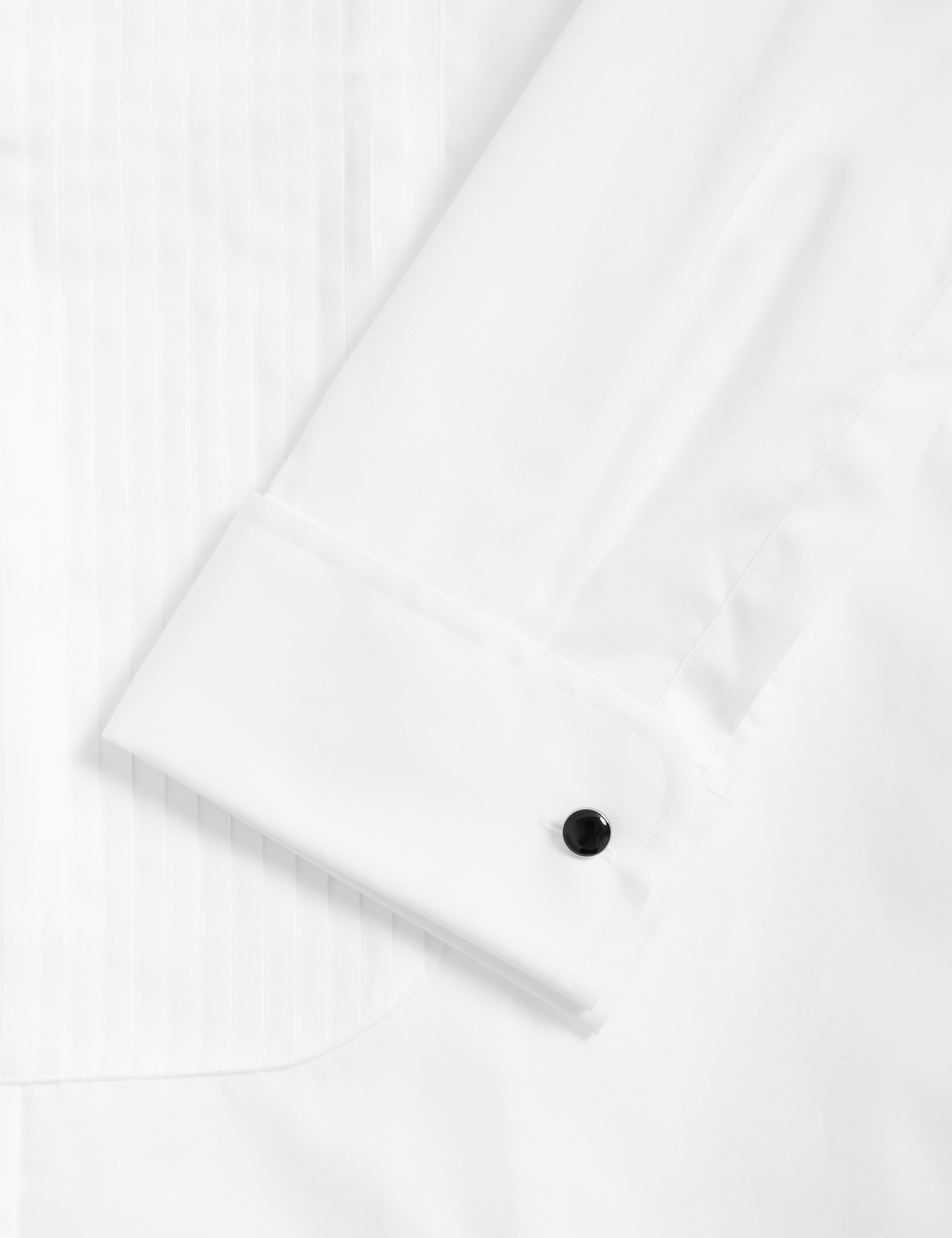 Slim Fit Luxury Cotton Double Cuff Dress Shirt | M&S SARTORIAL | M&S