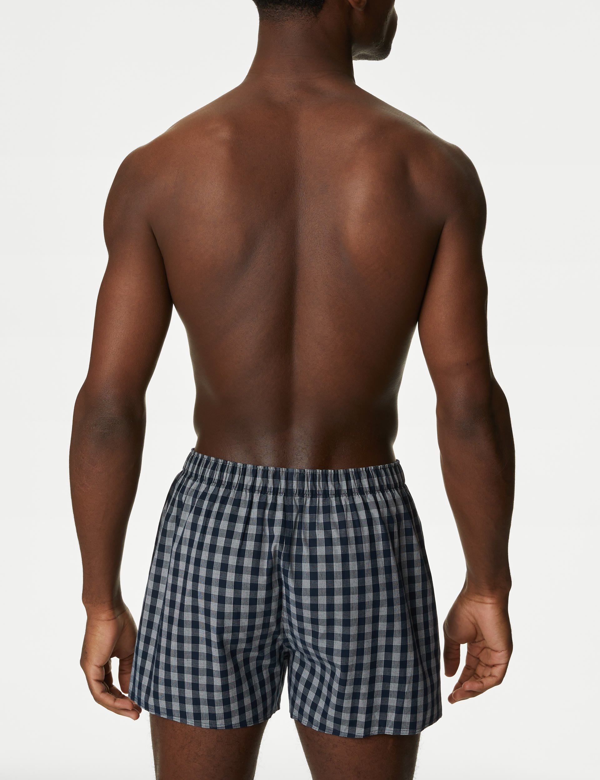 5pk Pure Cotton Assorted Woven Boxers | M&S Collection | M&S