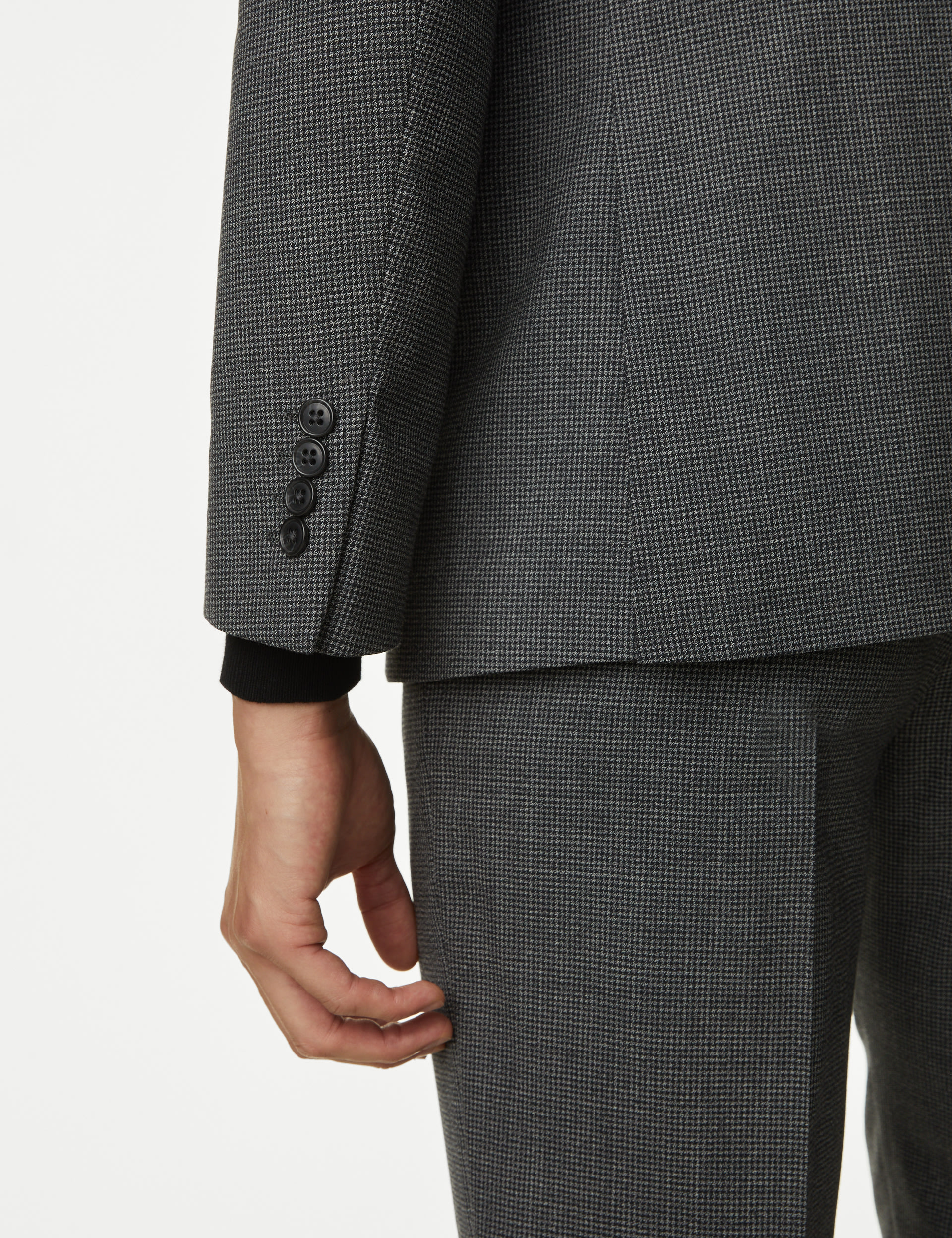 Tailored Fit Wool Blend Suit Jacket | Autograph | M&S