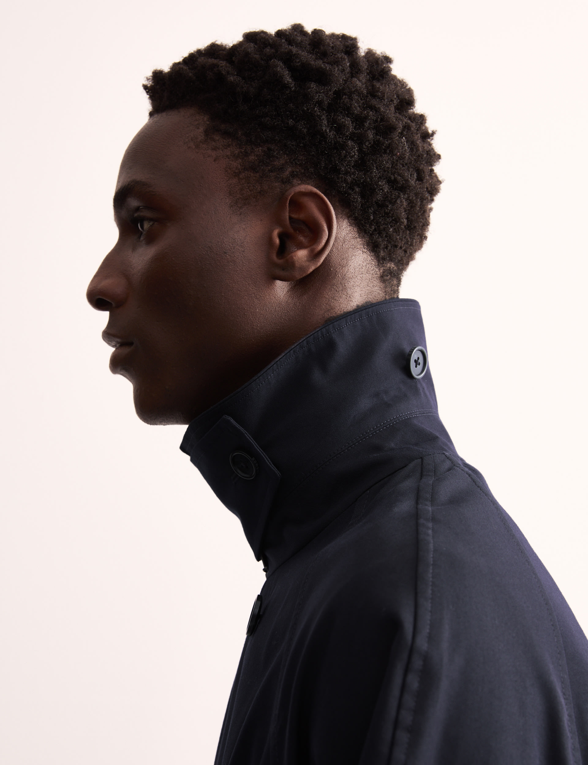 Cotton Rich Padded Trench Coat with Wool | JAEGER | M&S