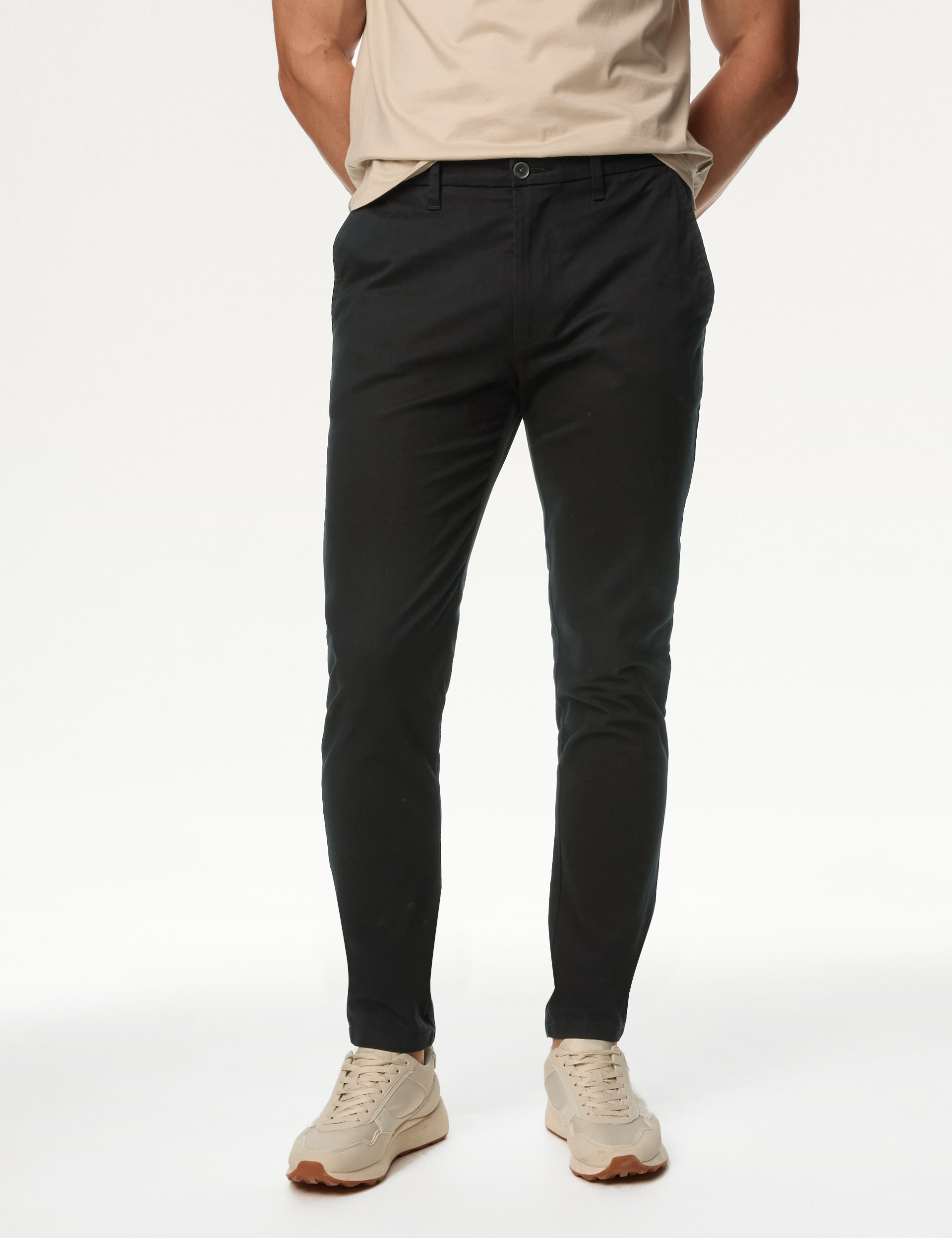 Skinny Fit Stretch Chinos | M&S Collection | M&S