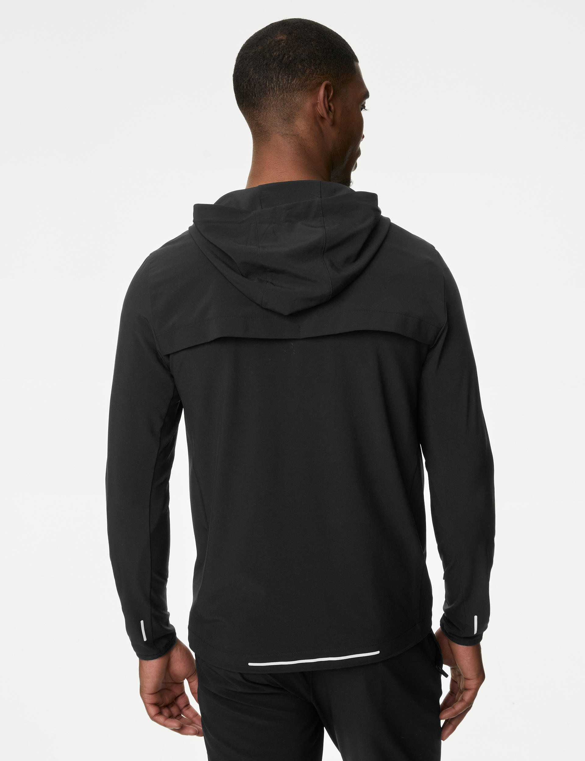 Zip Up Long Sleeve Hooded Jacket | Goodmove | M&S