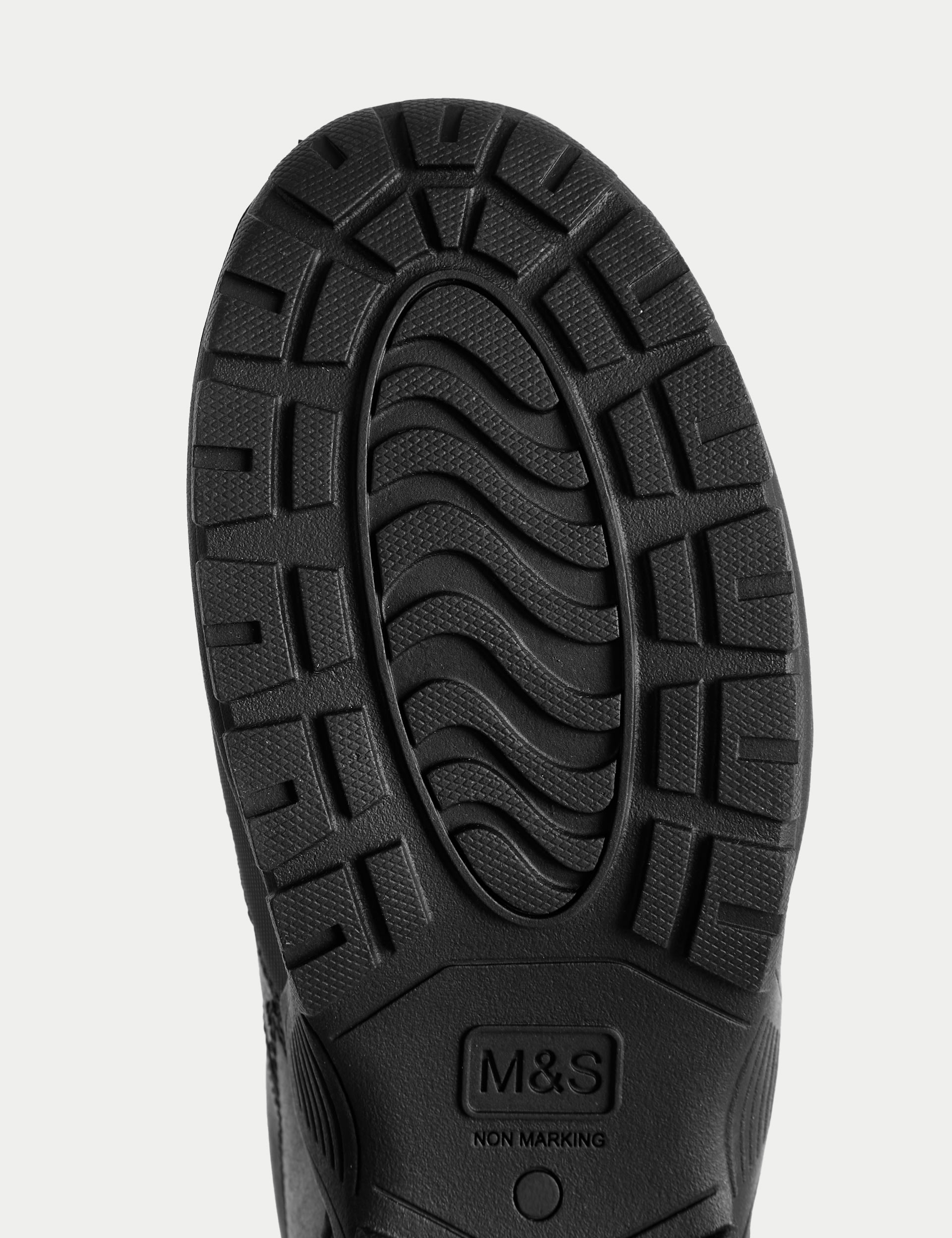 Kids' Leather Riptape School Shoes (2½ Large - 9 Large) | M&S ...