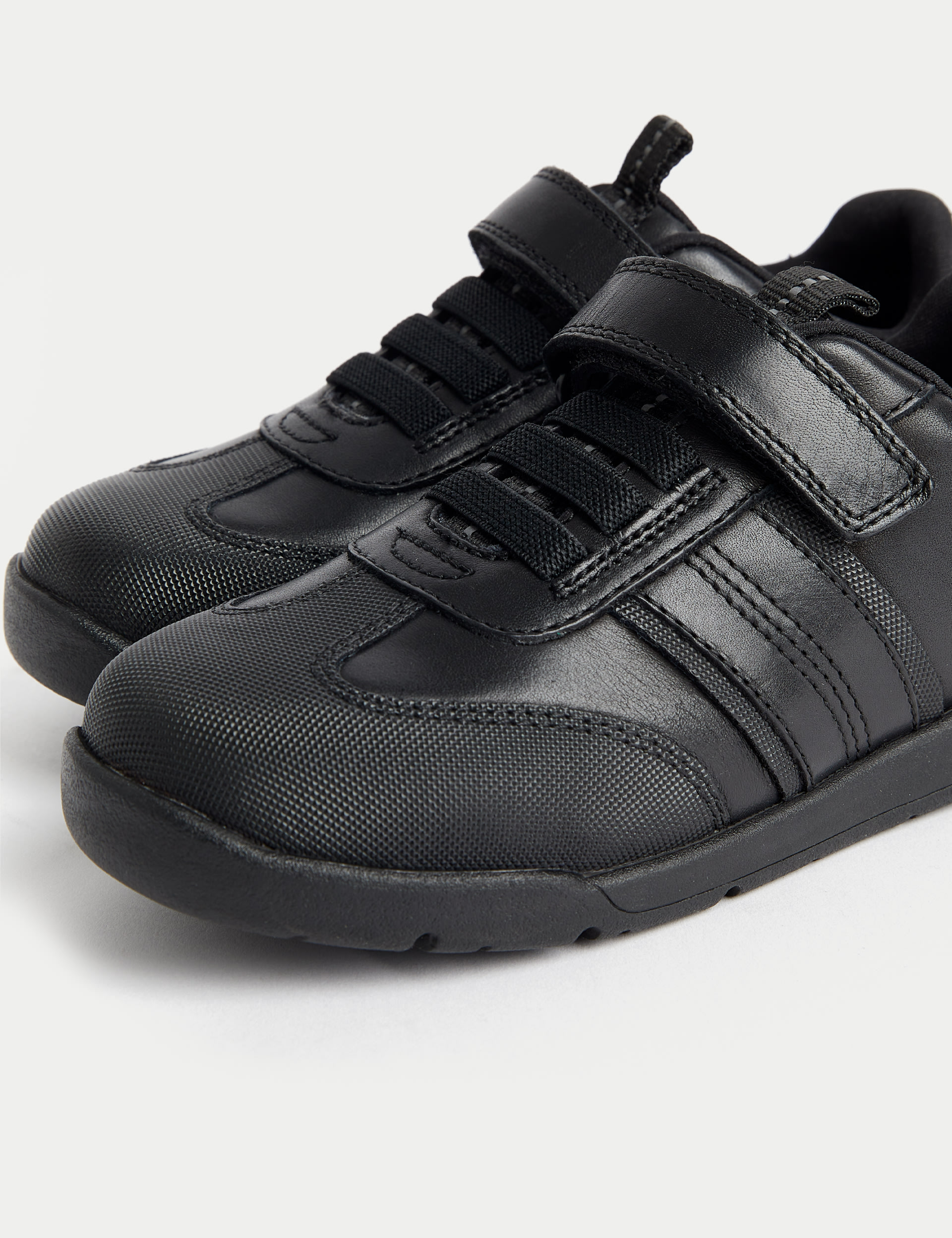 Leather Riptape School Shoes (8 Small - 2 Large) | M&S Collection | M&S