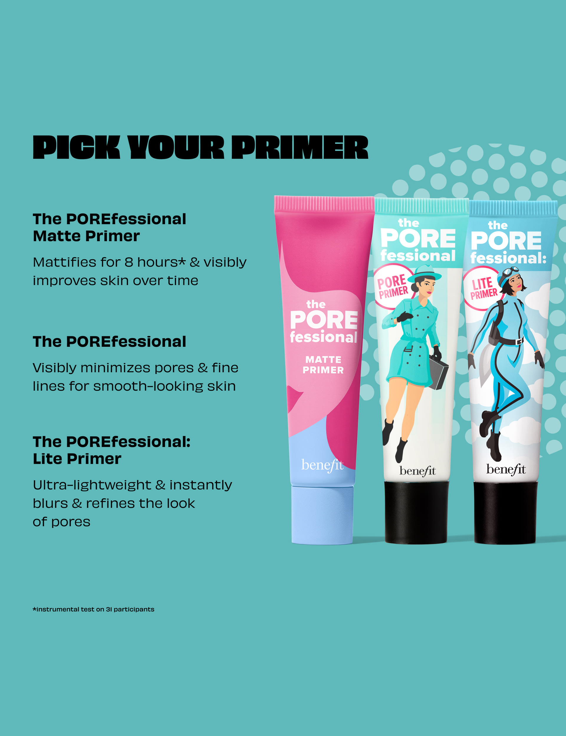 The POREfessional Lite Face Primer 22ml | BENEFIT | M&S