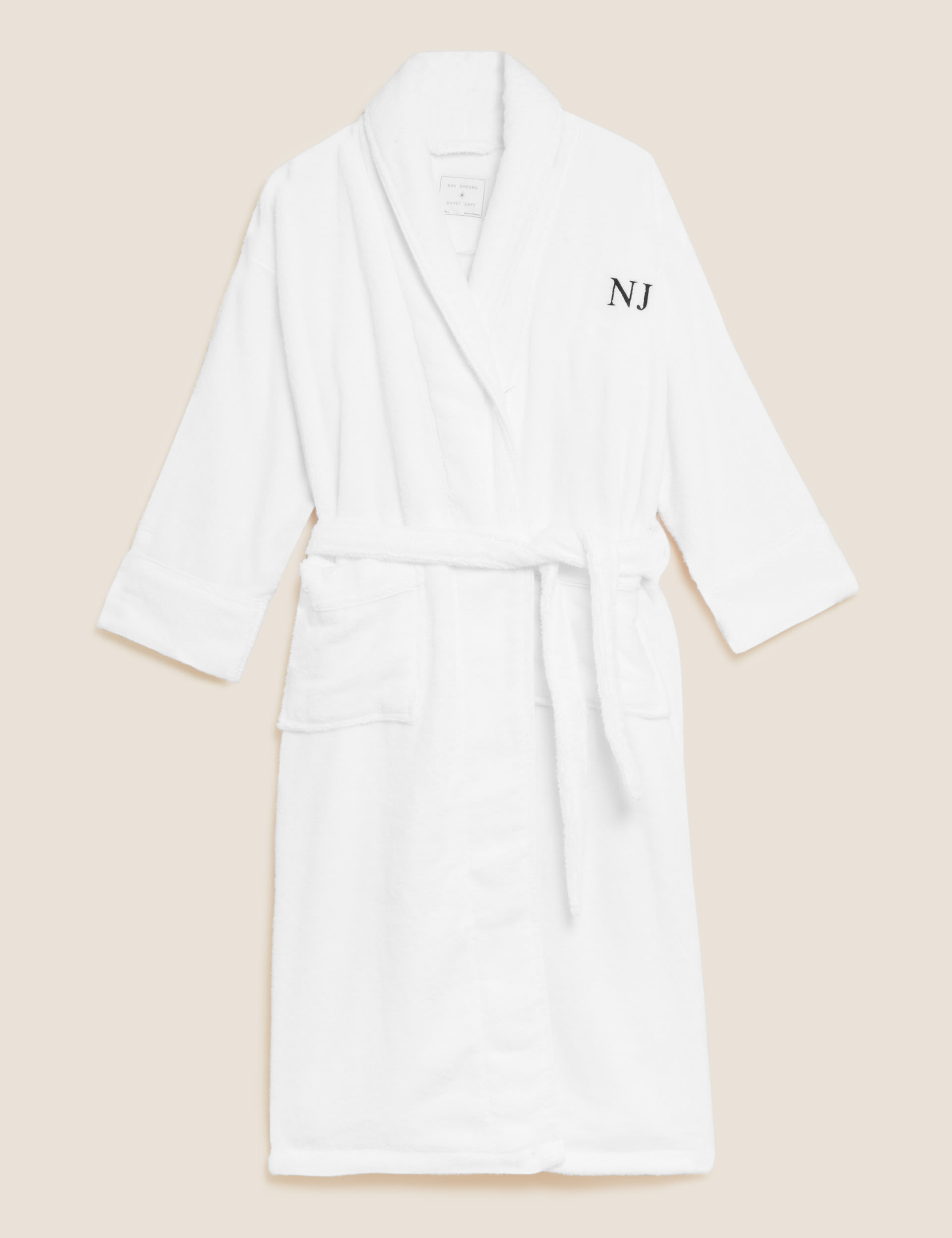 Personalised Women's Towelling Dressing Gown | M&S Collection | M&S