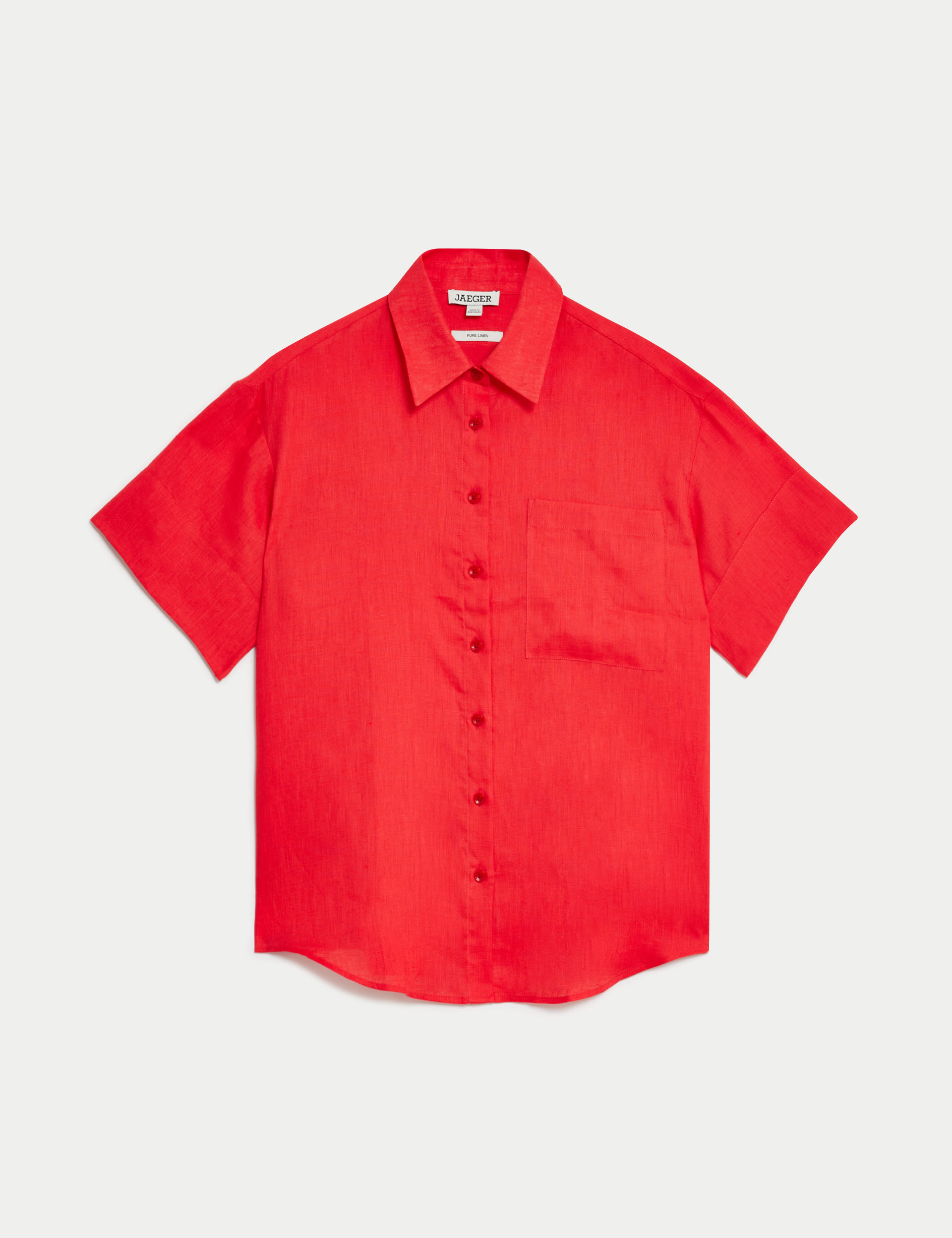 Pure Linen Shirt | JAEGER | M&S