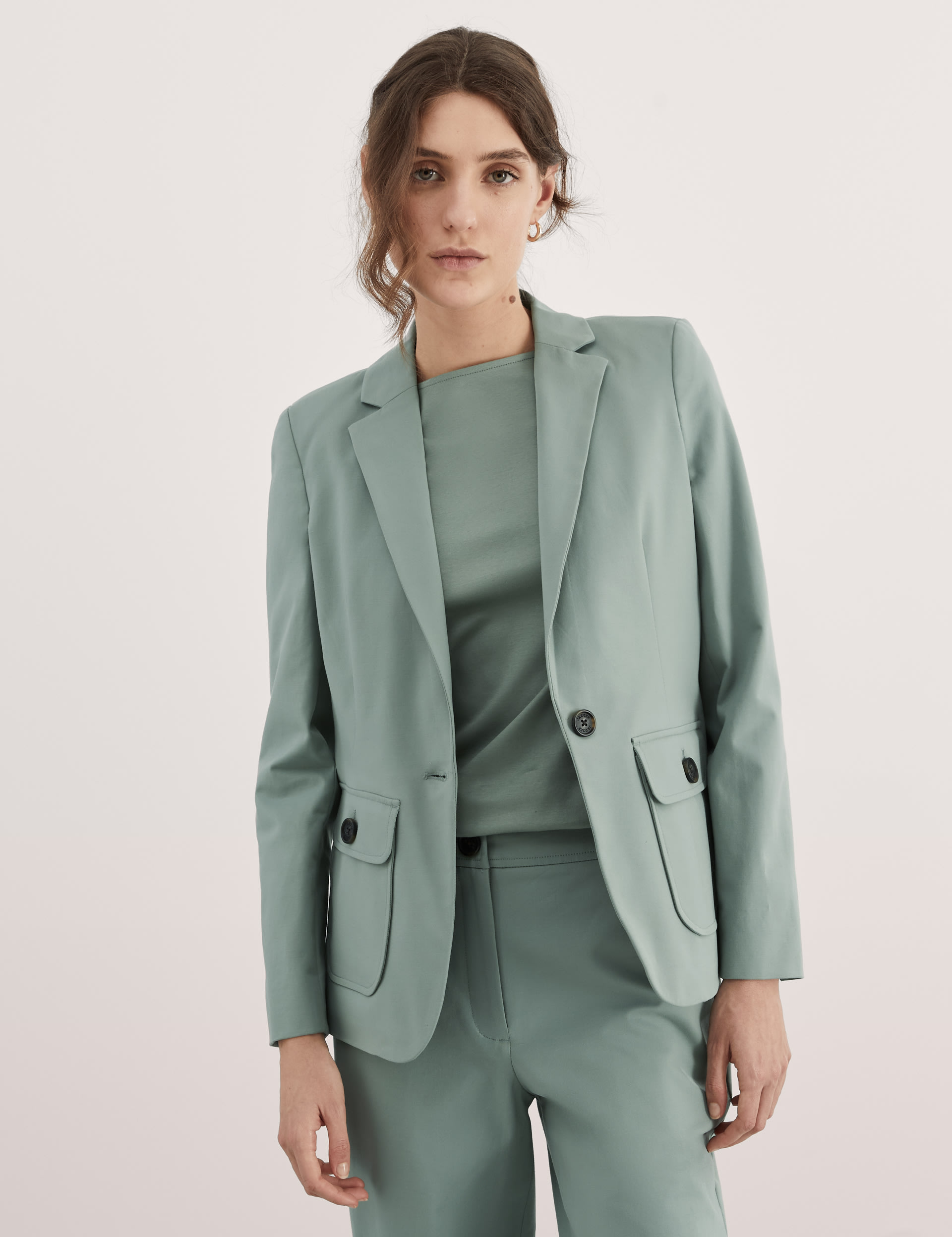 Relaxed Single Breasted Blazer | JAEGER | M&S