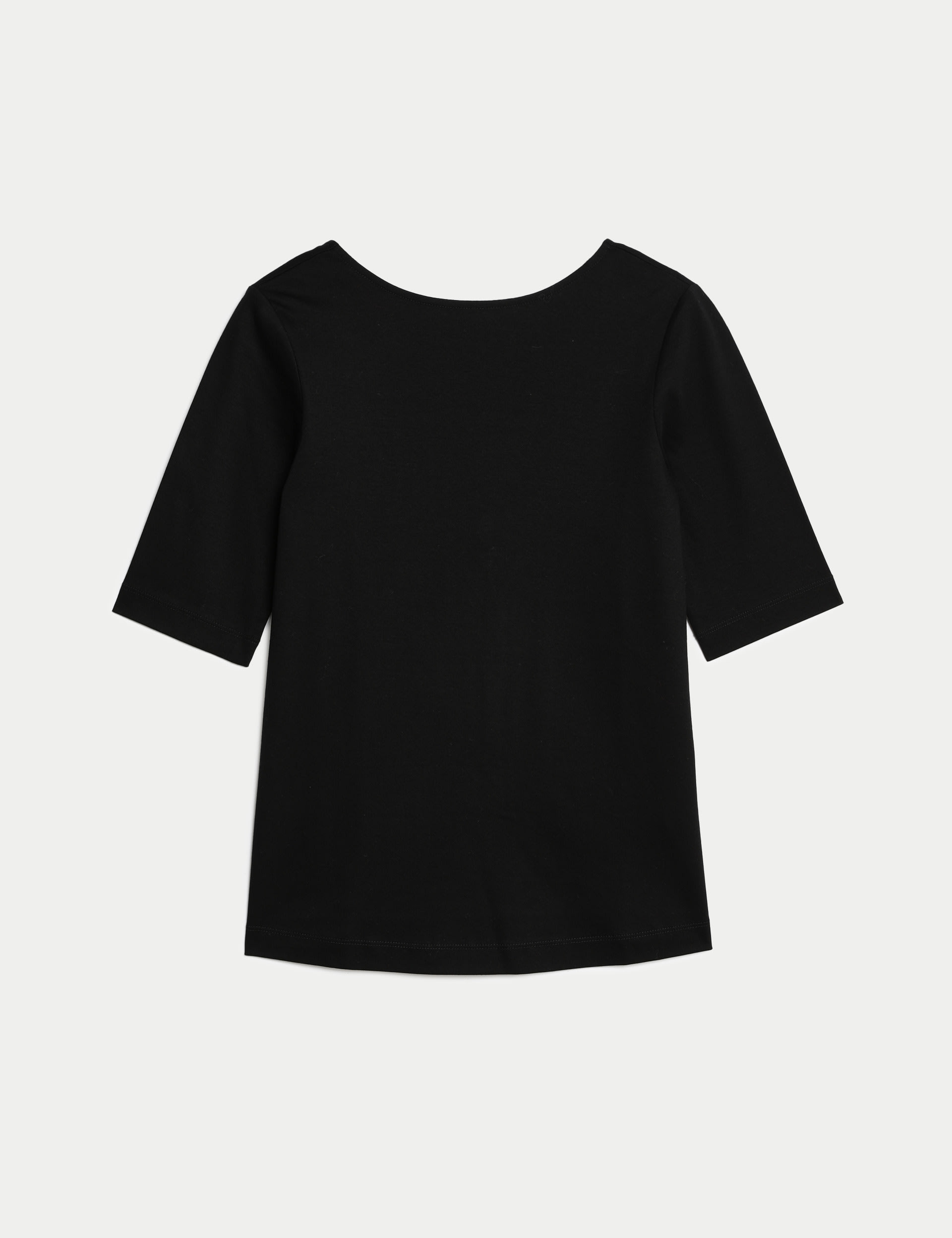 Pure Mercerised Cotton Scoop Back Top | JAEGER | M&S