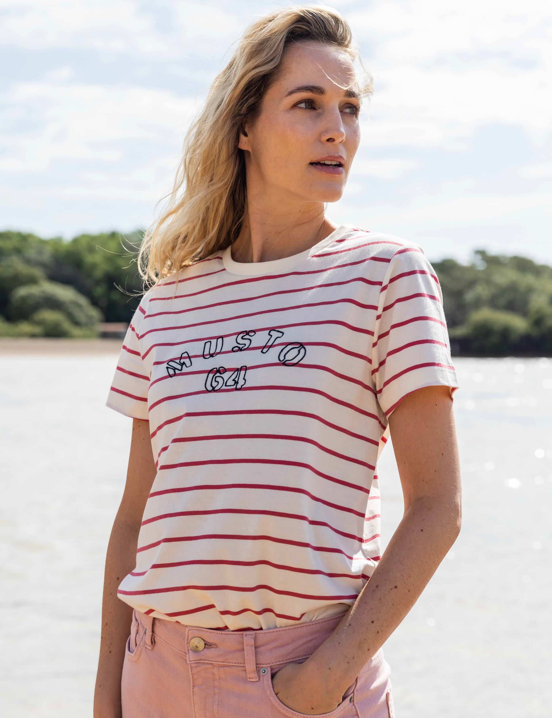 Pure Cotton Striped Top | Musto | M&S