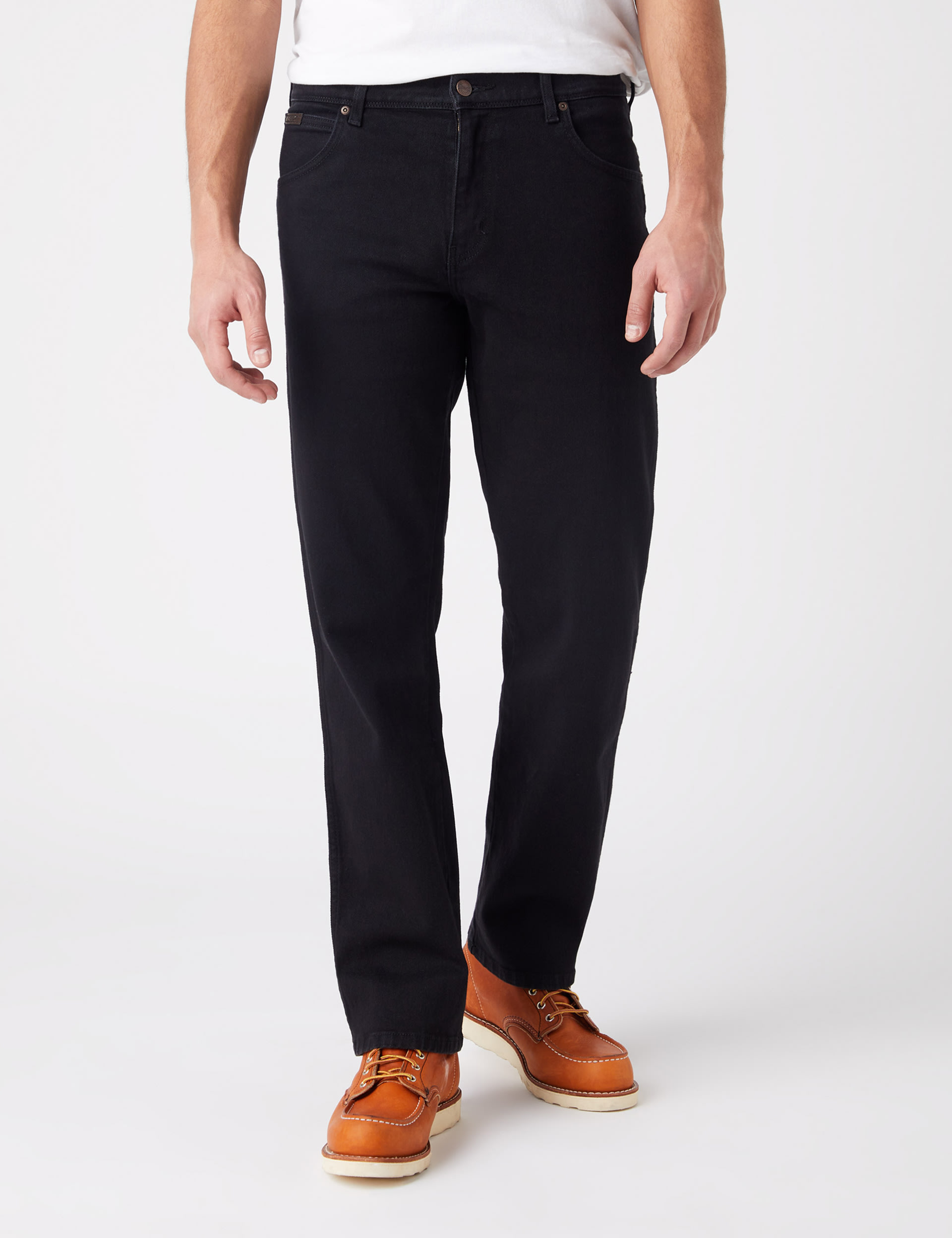 Authentic Straight Fit 5 Pocket Jeans | Wrangler | M&S