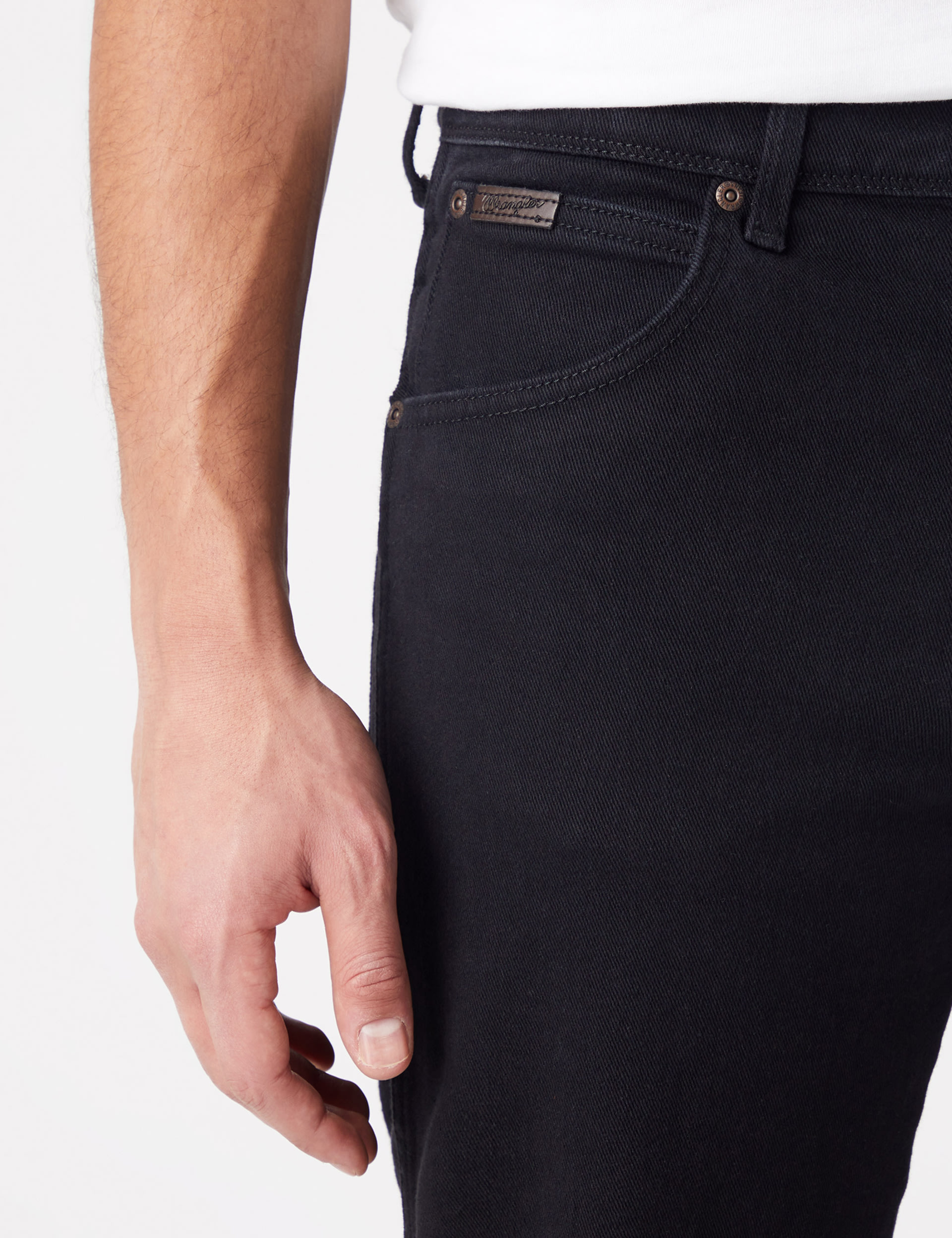Authentic Straight Fit 5 Pocket Jeans | Wrangler | M&S