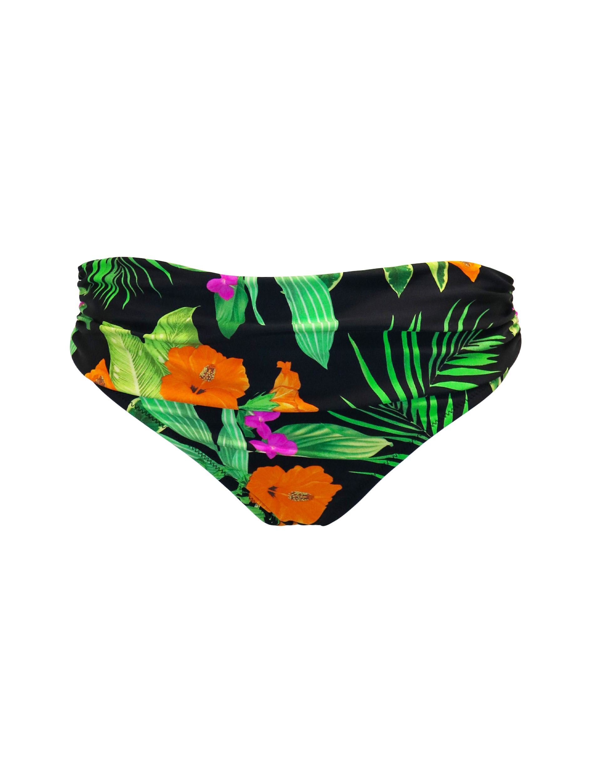 Palermo Floral Roll Top Bikini Bottoms | Pour Moi | M&S